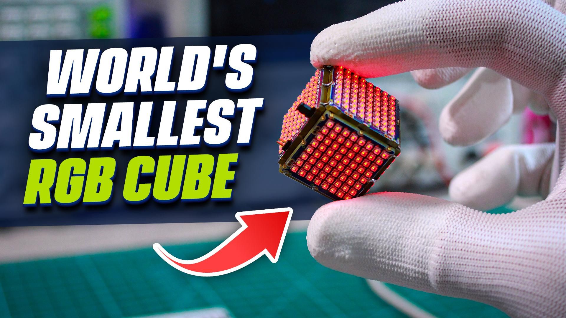 World's Smallest RGB LED Cube With 384 Pixels : 5 Steps (with Pictures ...