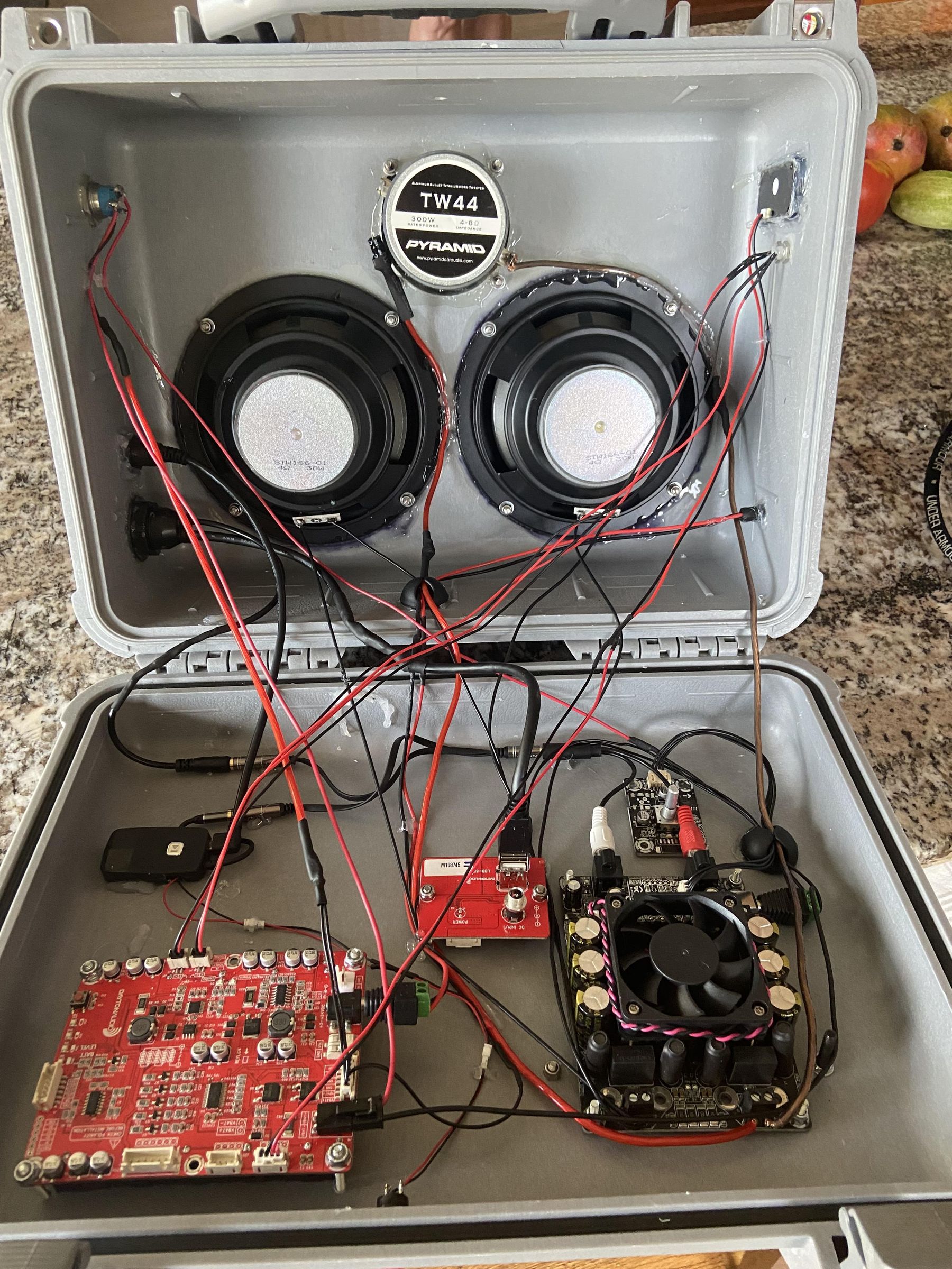 Outdoor Waterproof Boombox : 10 Steps (with Pictures) - Instructables