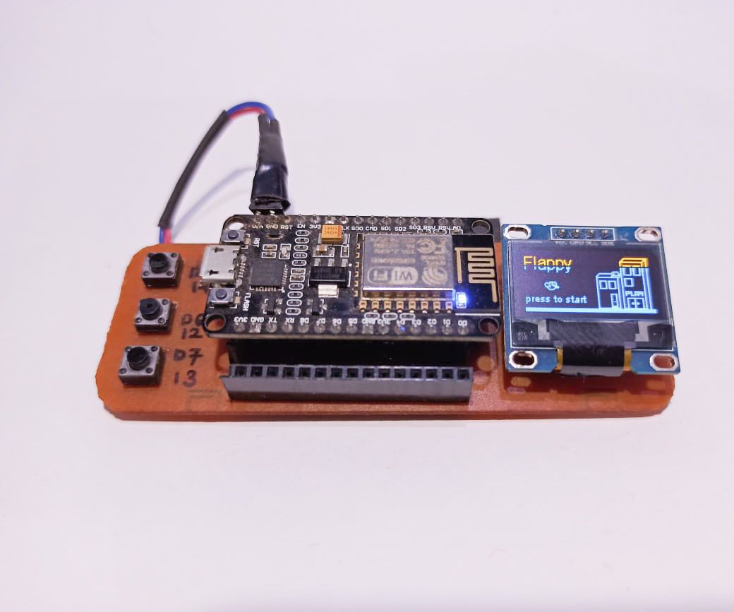 Pocket Flappy Bird Game Machine : 5 Steps - Instructables