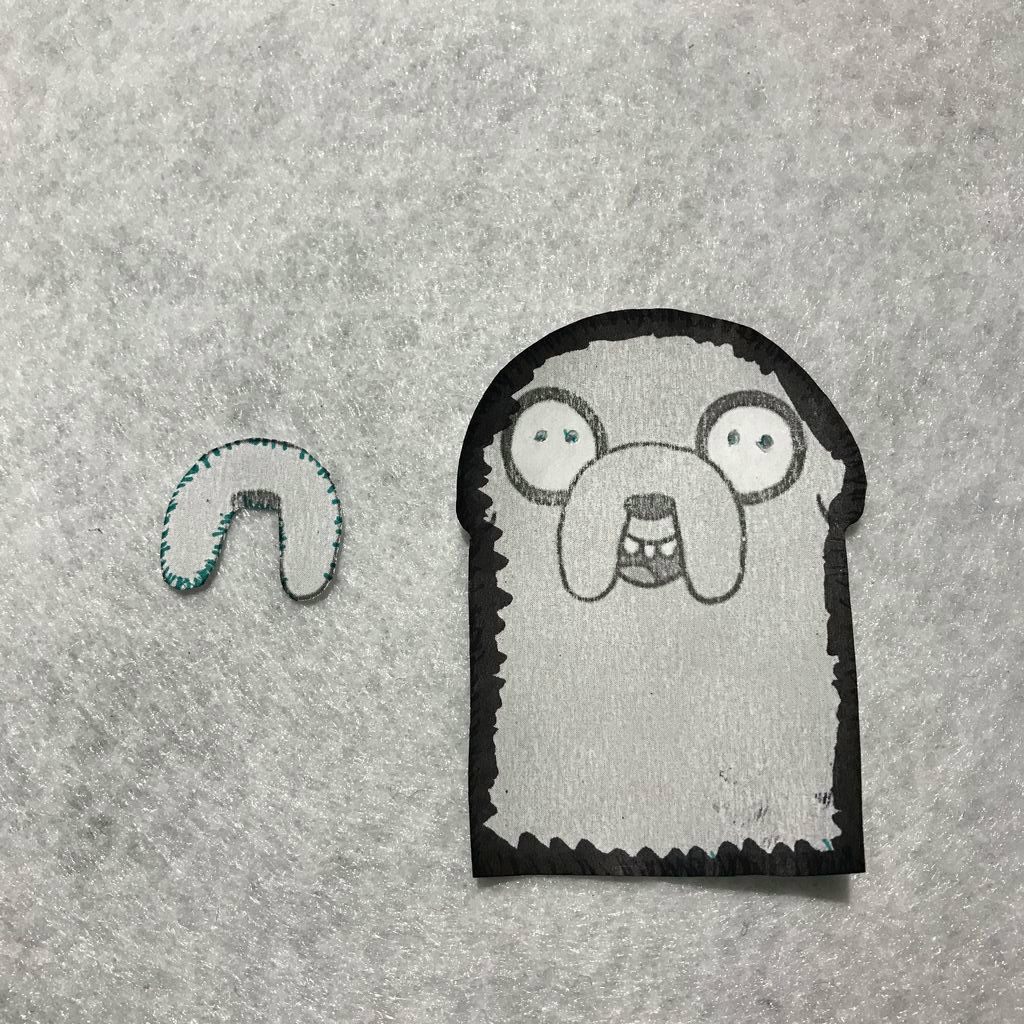 Adventure Time Jake Stencil