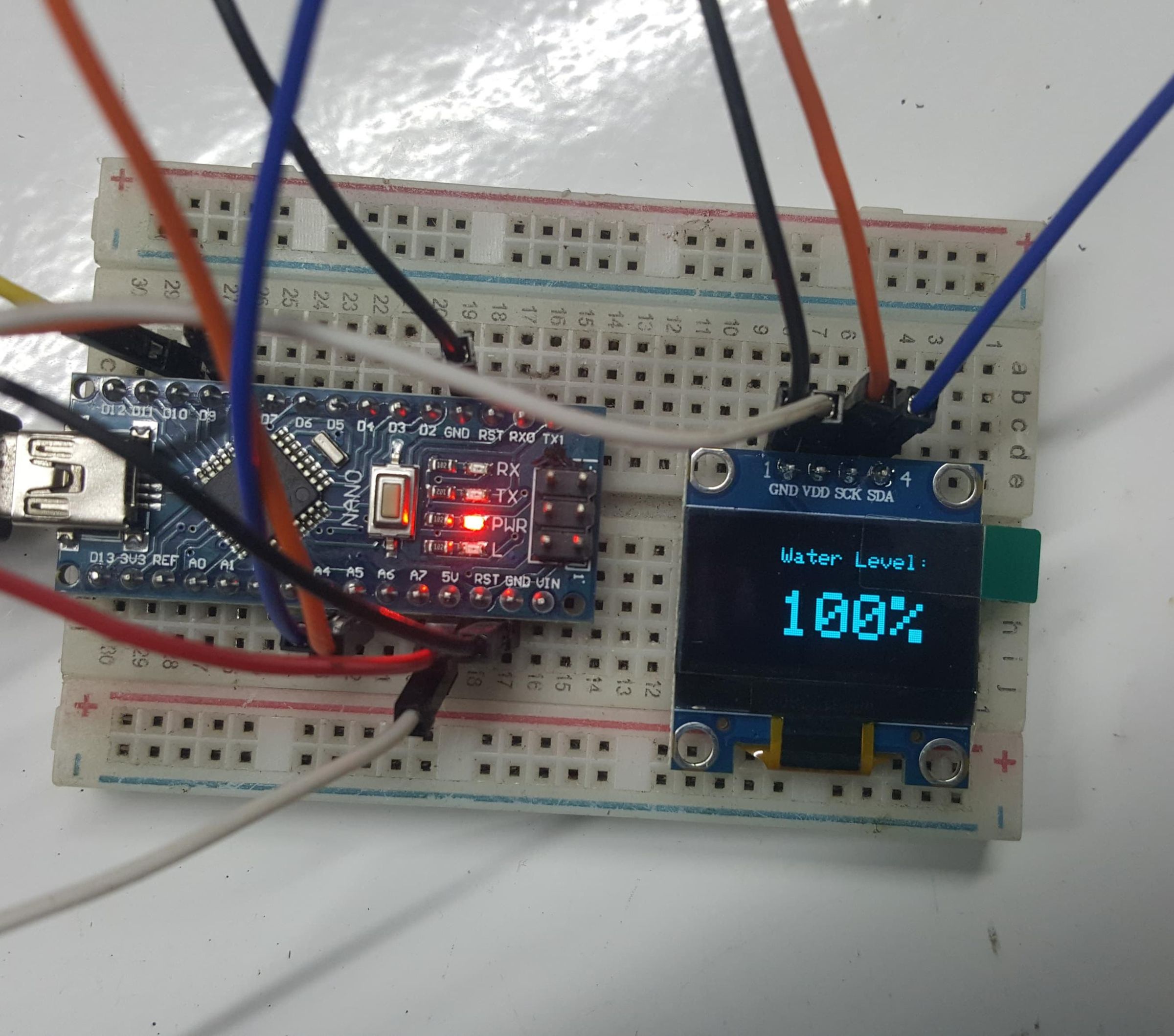 Ultrasonic Water Level Indicator : 5 Steps - Instructables