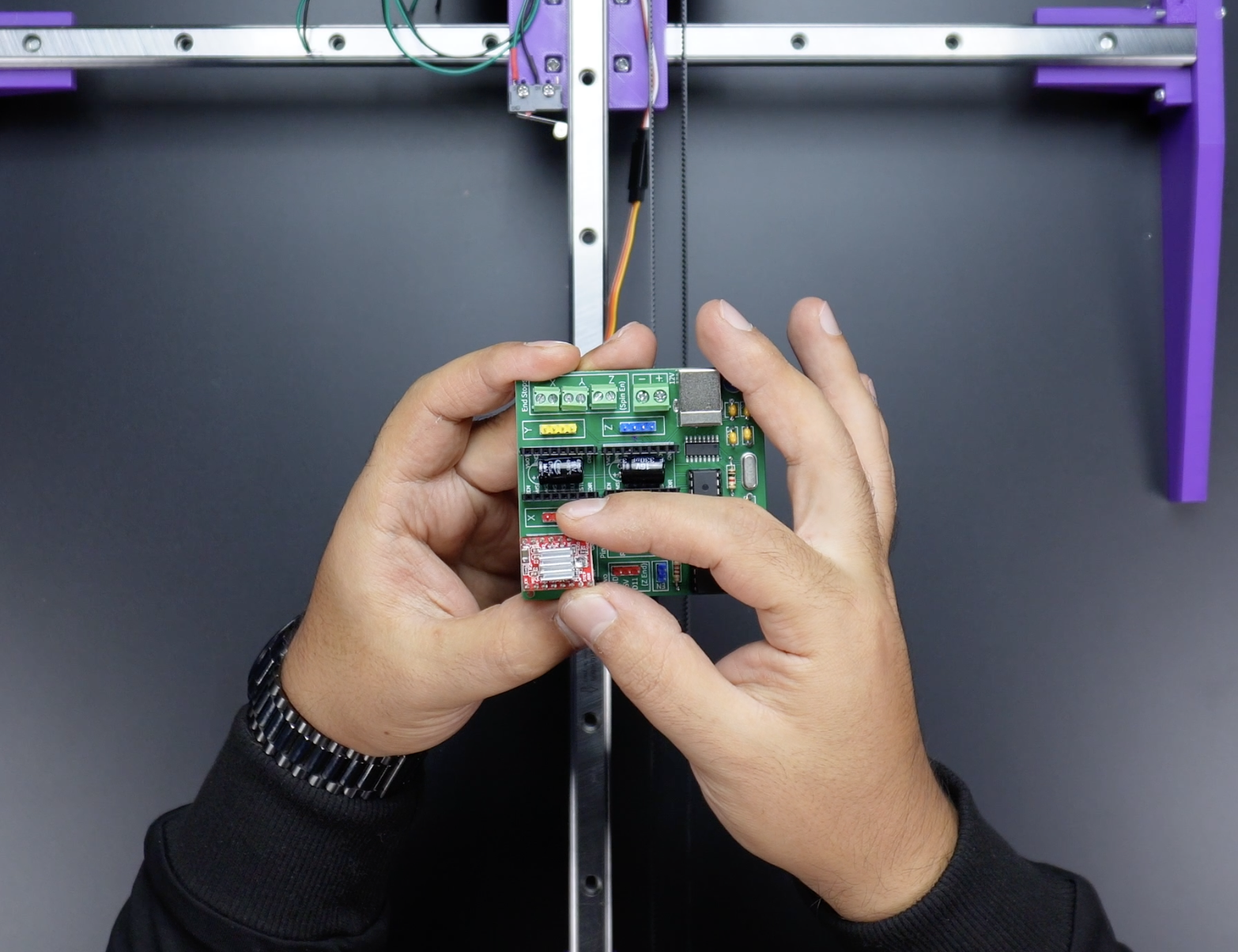 Build a Simple 3D Printed CNC Plotter Machine : 8 Steps (with Pictures ...