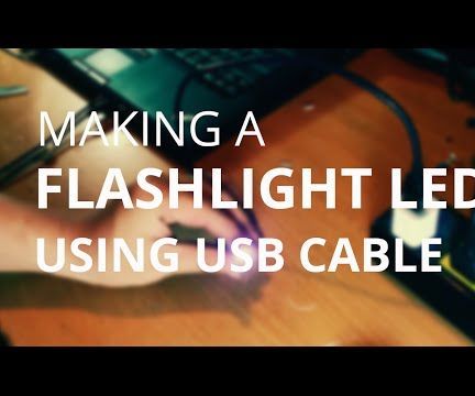 LED Using USB Cable : 5 Steps - Instructables