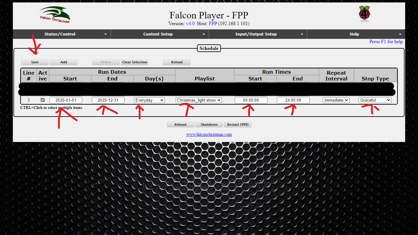 Rgb Pixel Christmas Light Show Part 3: Falcon Player (fpp) : 8 Steps ...