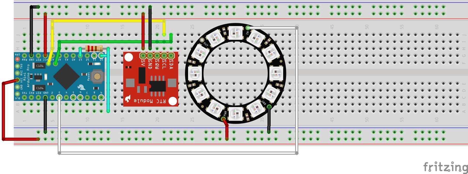 Pixie: an Arduino Based NeoPixel Wristwatch : 6 Steps (with Pictures ...