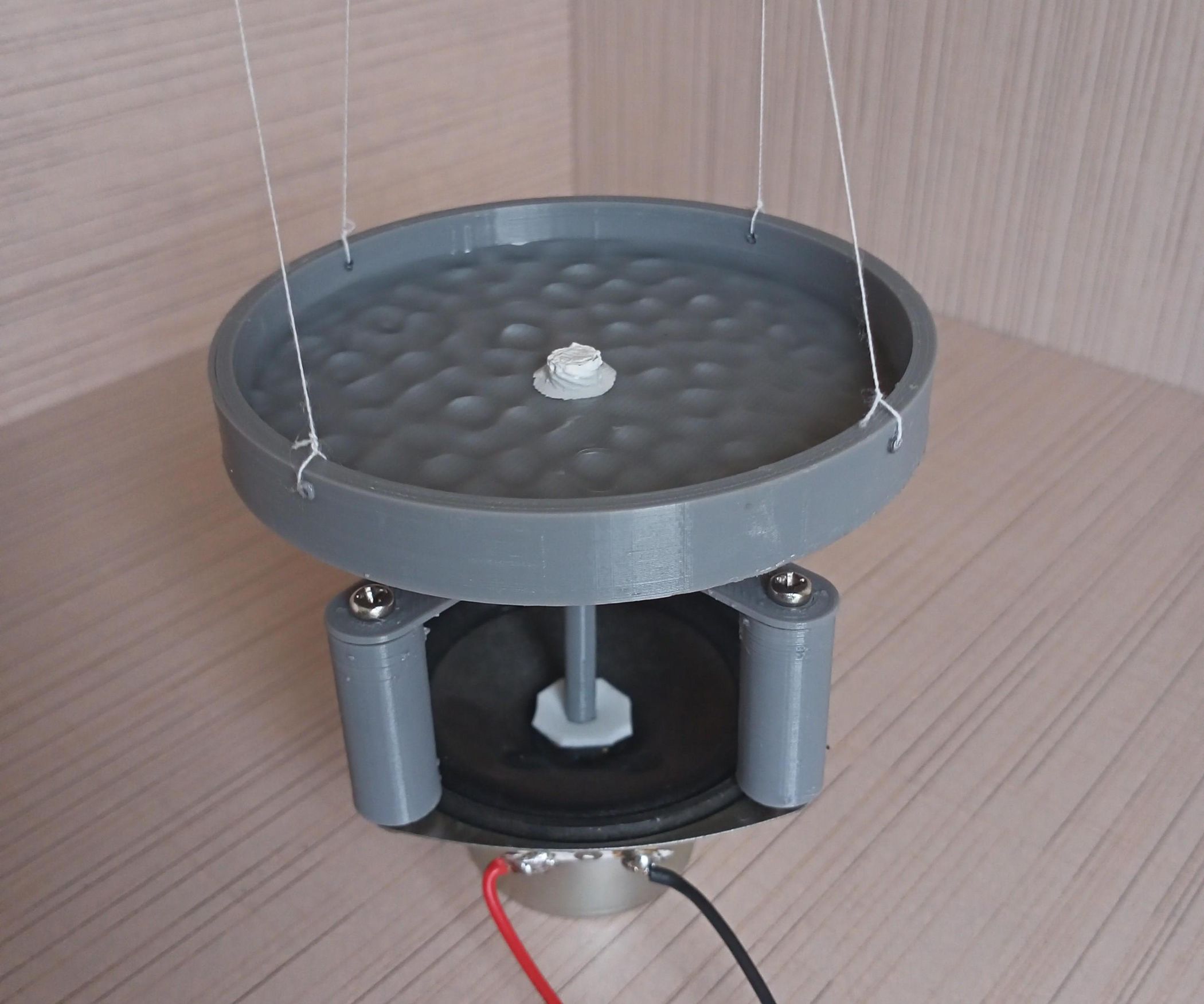 Visualize Sound Using Water | Cymatics : 9 Steps (with Pictures ...