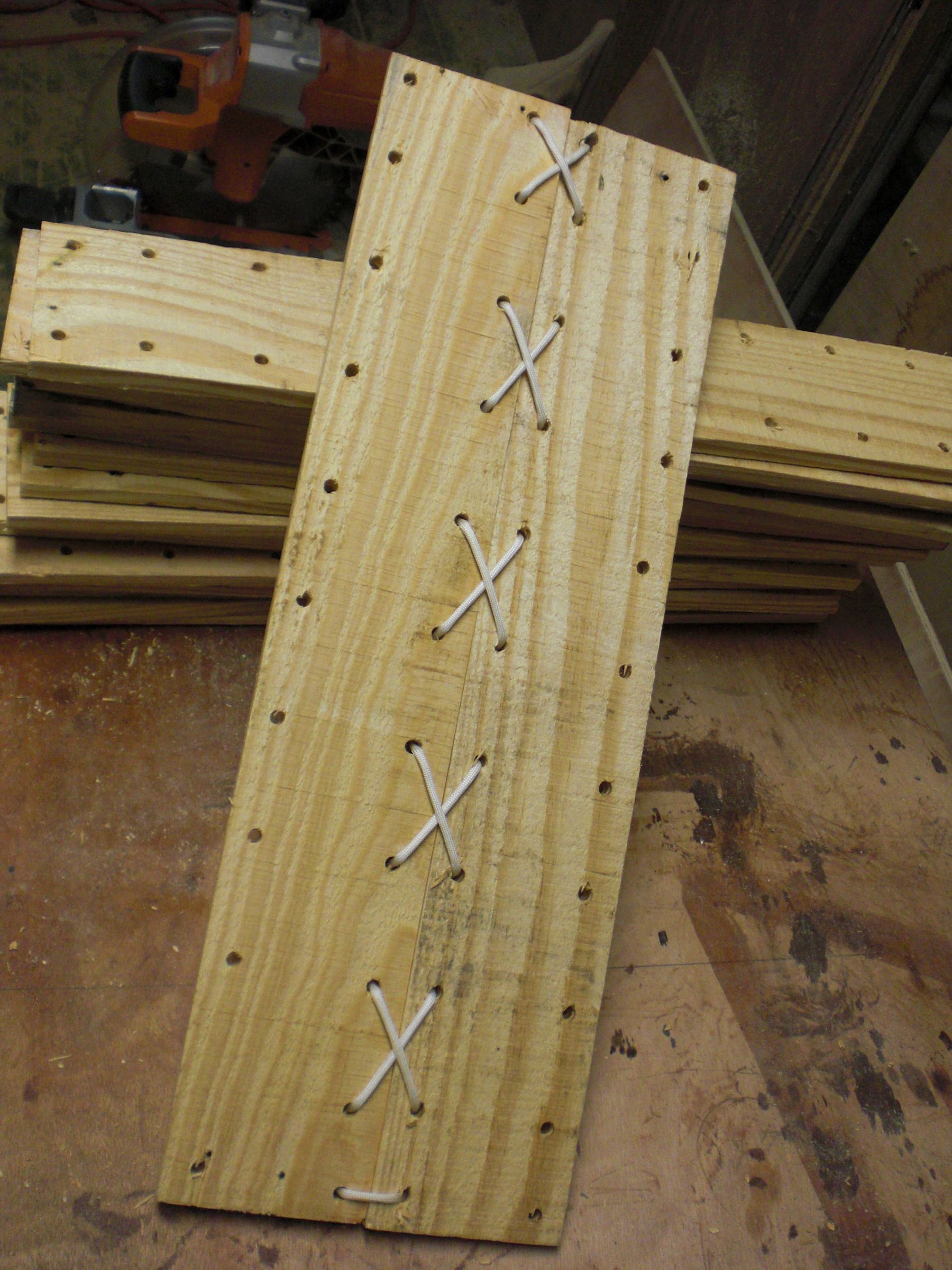Paracord Laced Pallet, Hanging Chair : 8 Steps (with Pictures ...