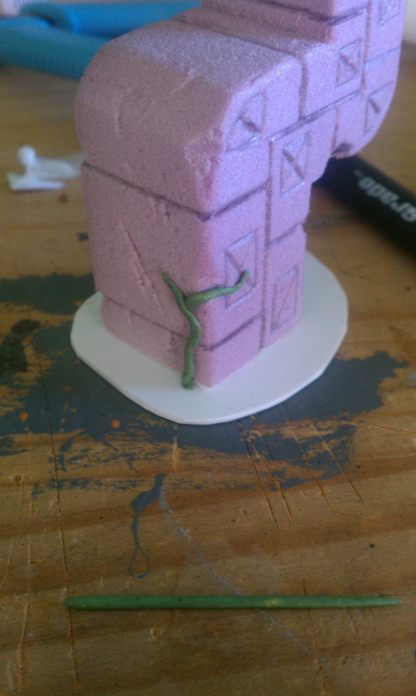 Warhammer Terrain: Lizardmen Pillar : 7 Steps (with Pictures ...