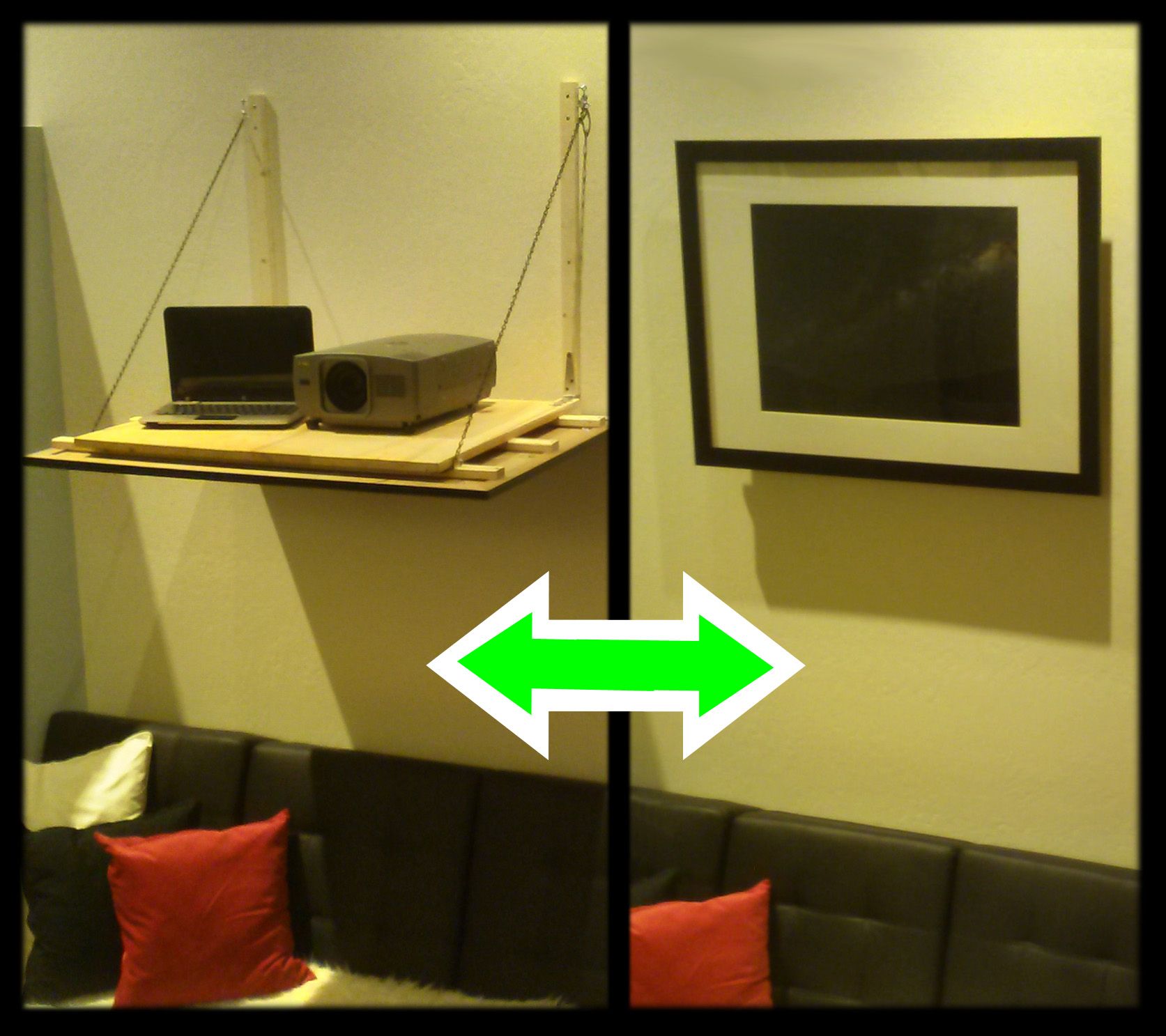 Framed Picture That Turns Into a Shelf : 7 Steps - Instructables