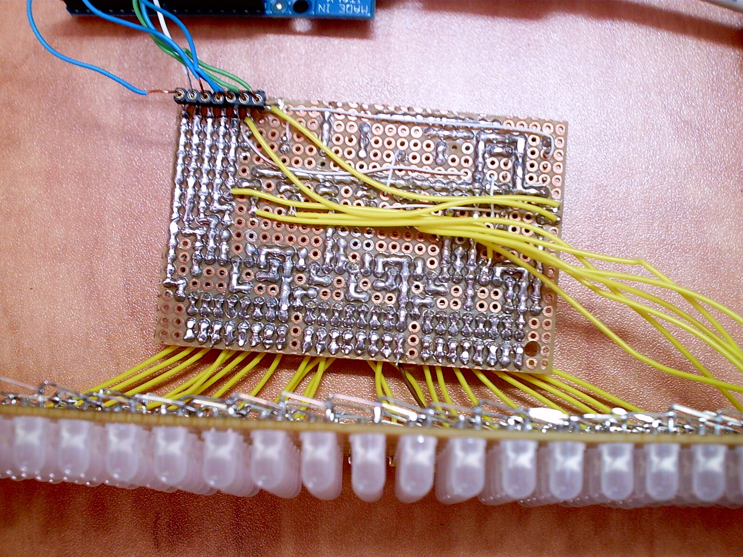 Make a 24X6 LED Matrix : 6 Steps (with Pictures) - Instructables