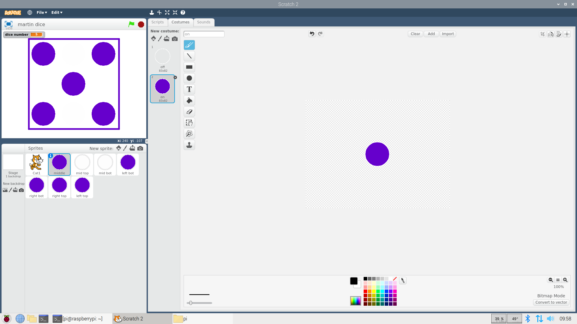 Raspberry PI Dice Project : 6 Steps - Instructables