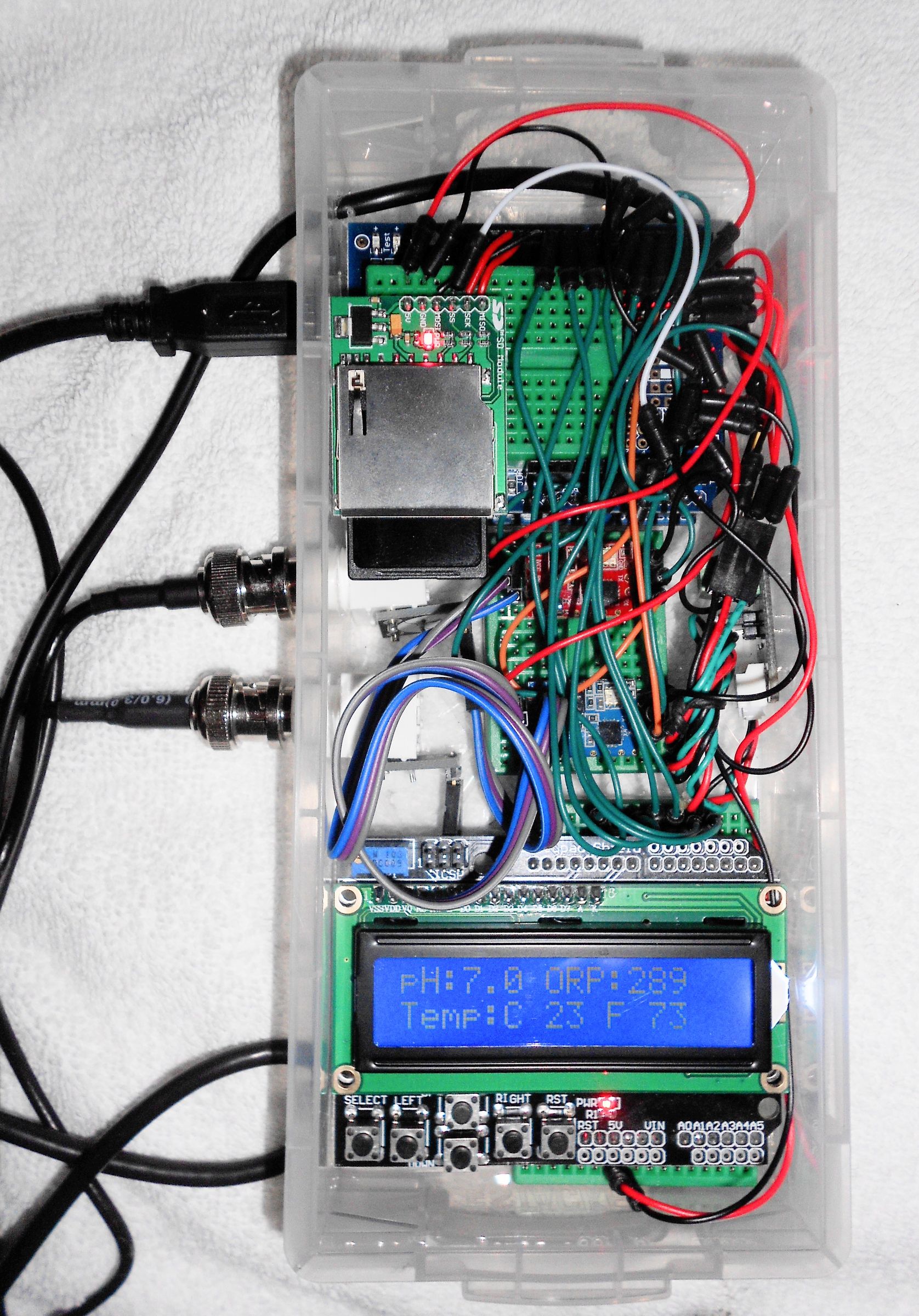 ORP / PH / Temperature Data Logger : 5 Steps (with Pictures ...