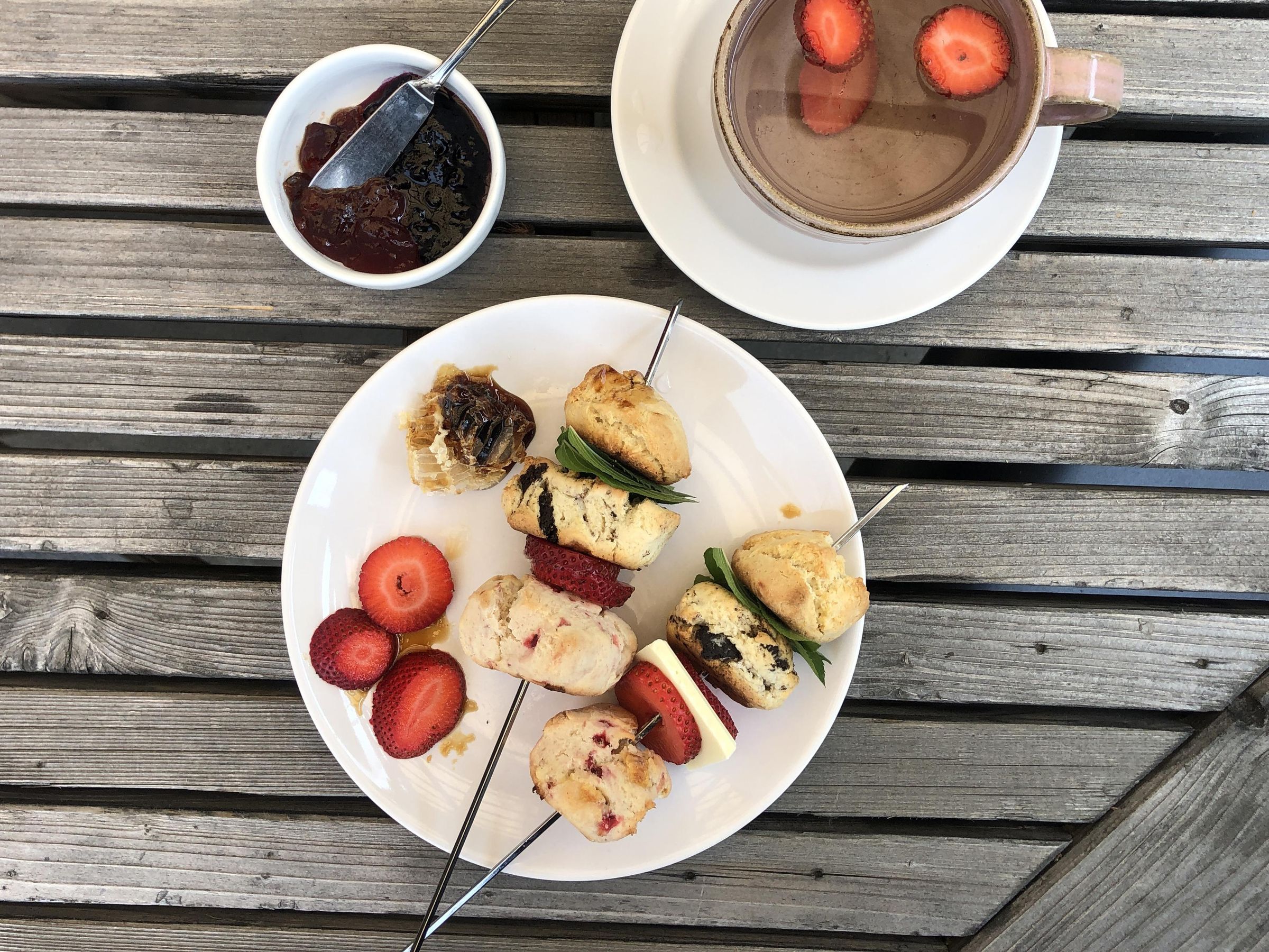 Tea Party on a Stick: Scones Three Ways : 4 Steps (with Pictures ...