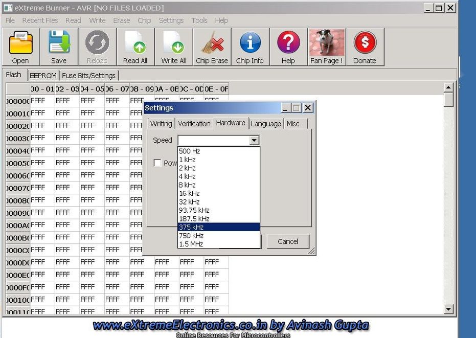 USING EXtreme Burner for AVR Microcontroller Programming : 8 Steps ...