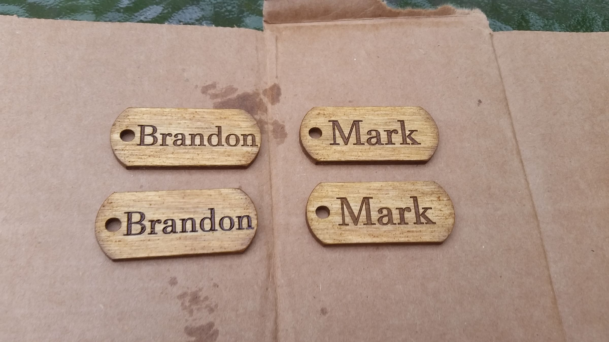 Custom Name Keychain : 4 Steps (with Pictures) - Instructables