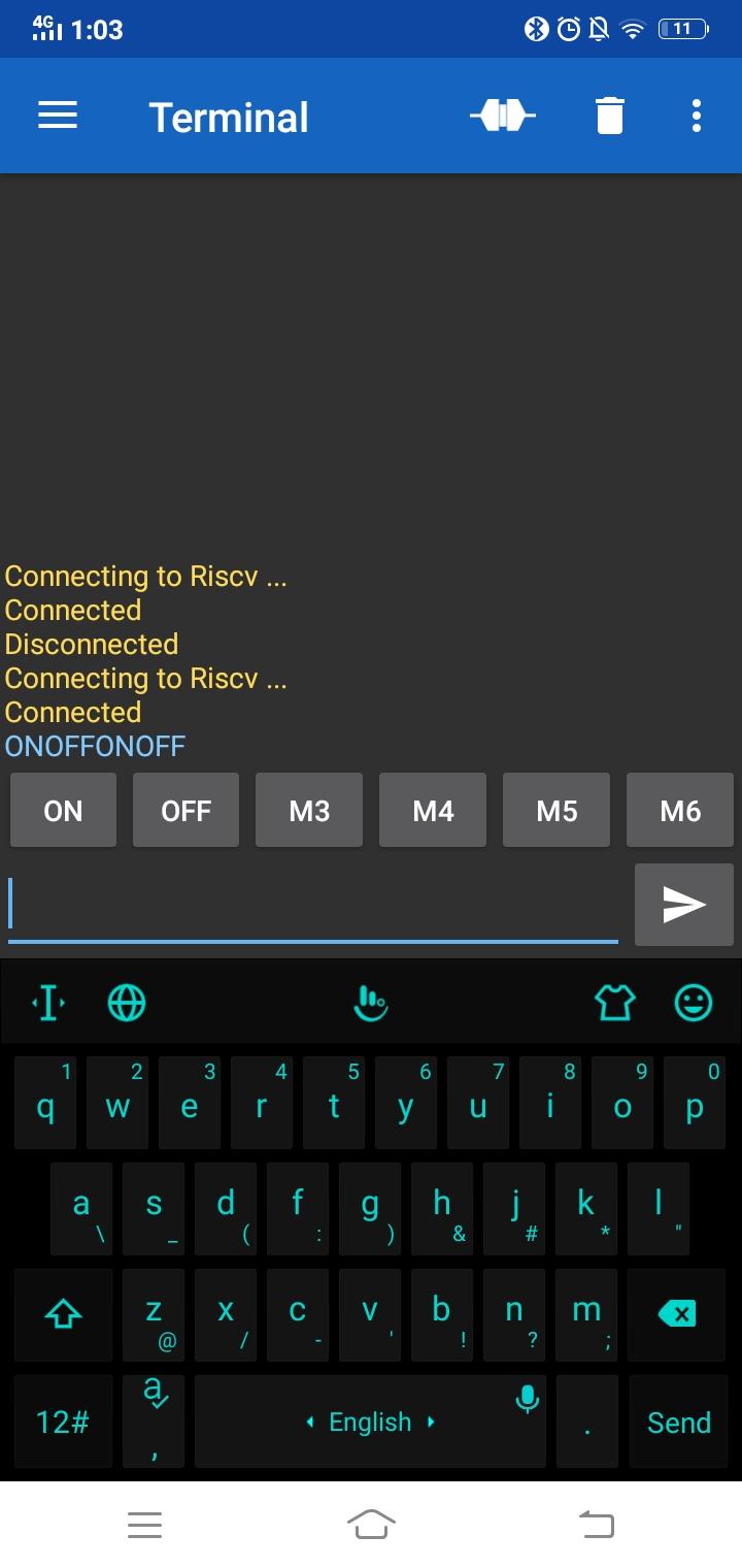 Controlling Led Connected to GPIO Pin Via Bluetooth of VisionFive : 4 ...
