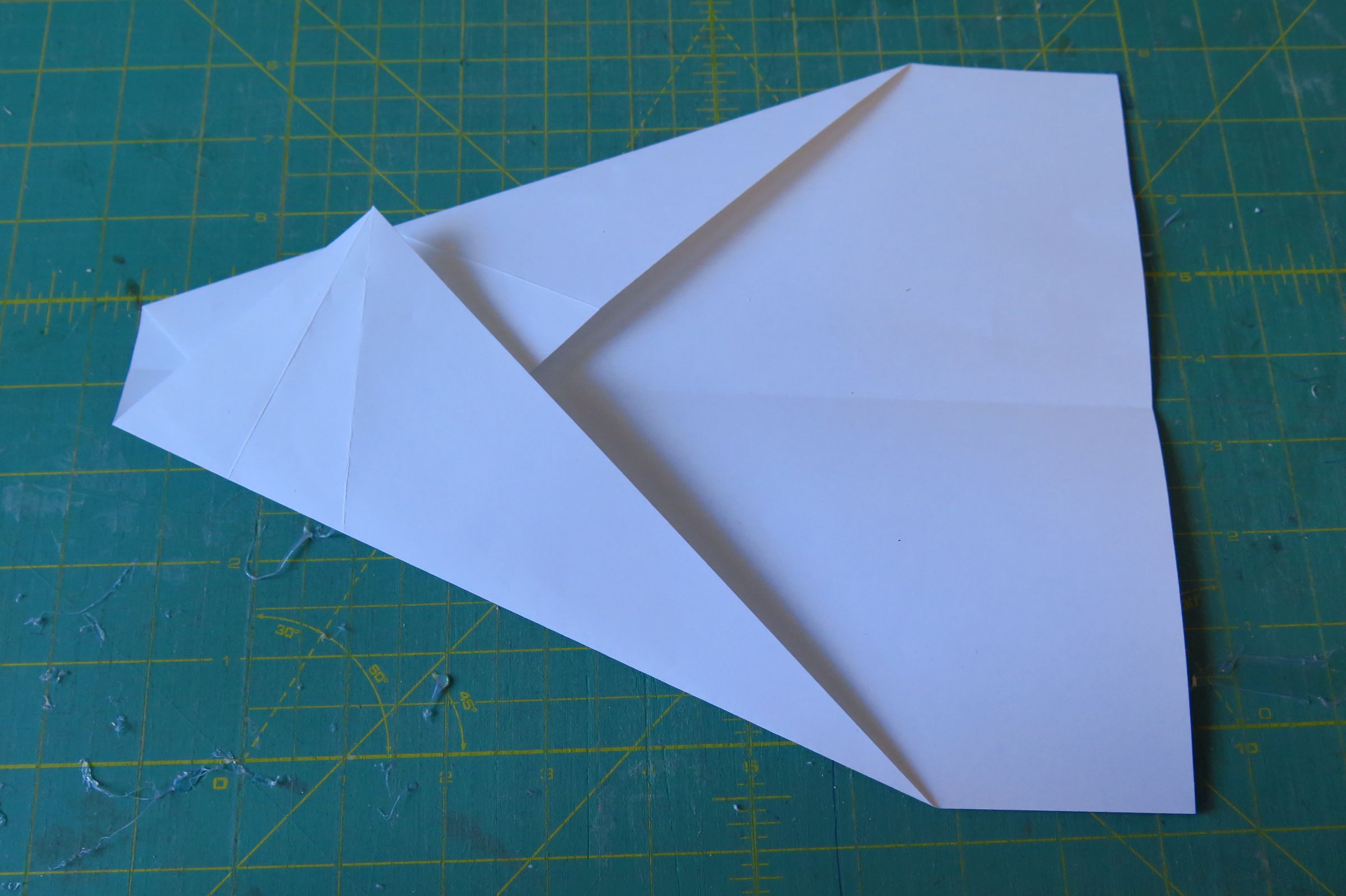 Contest Winning Paper Airplane : 9 Steps - Instructables