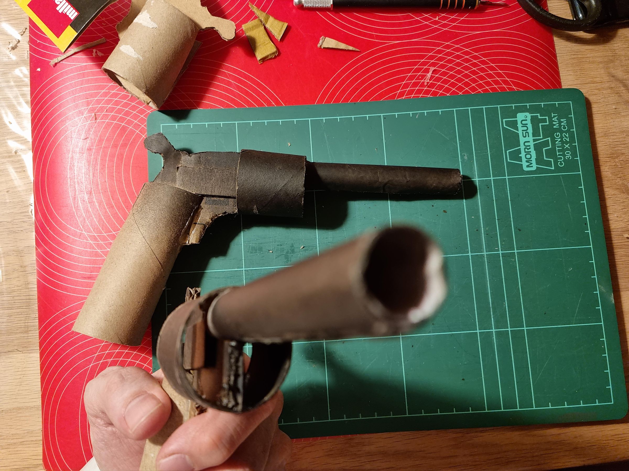 Easy Revolvers From Cardboard : 5 Steps - Instructables