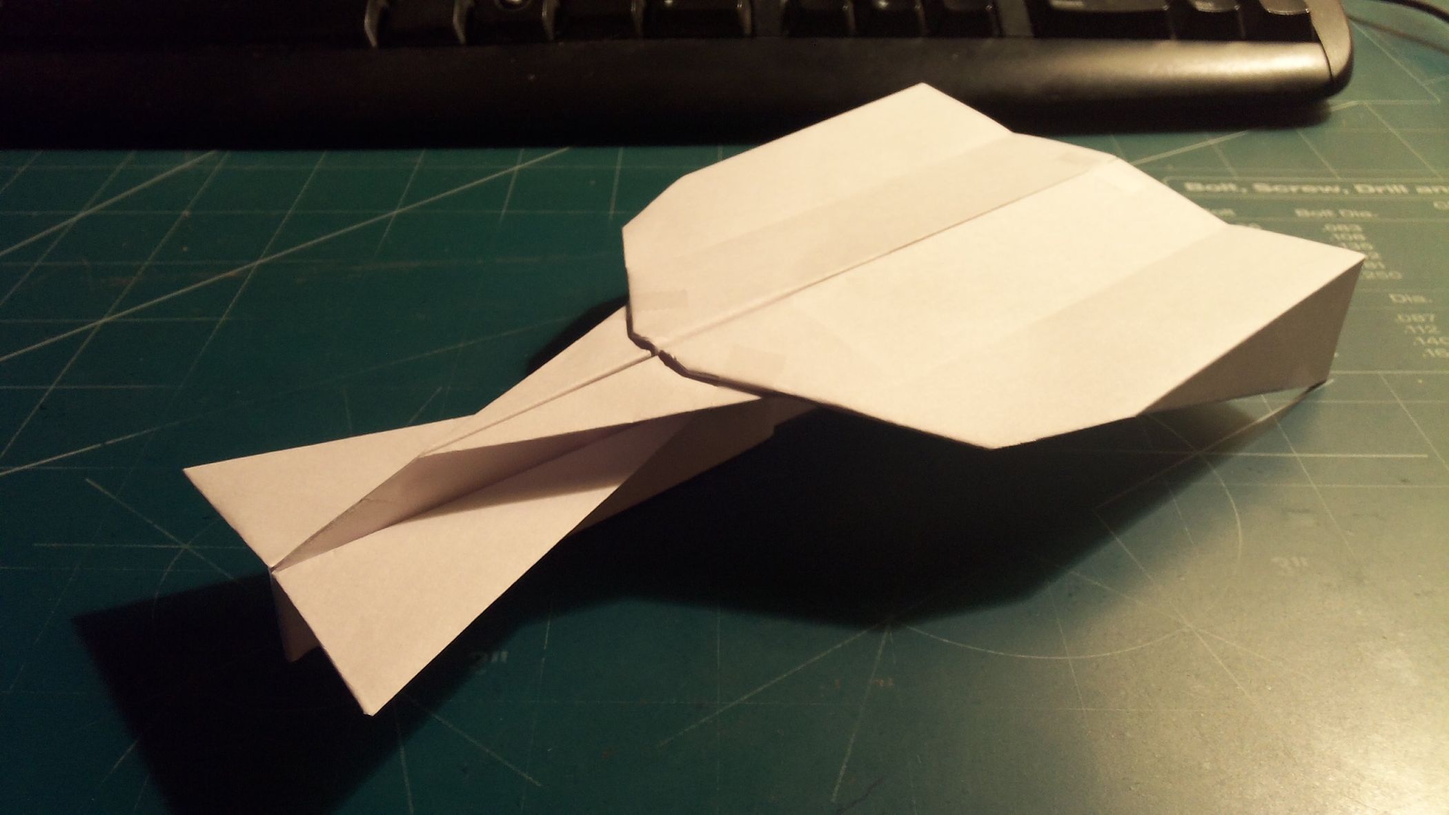 How to Make the Turbo StratoVulcan Paper Airplane : 6 Steps - Instructables