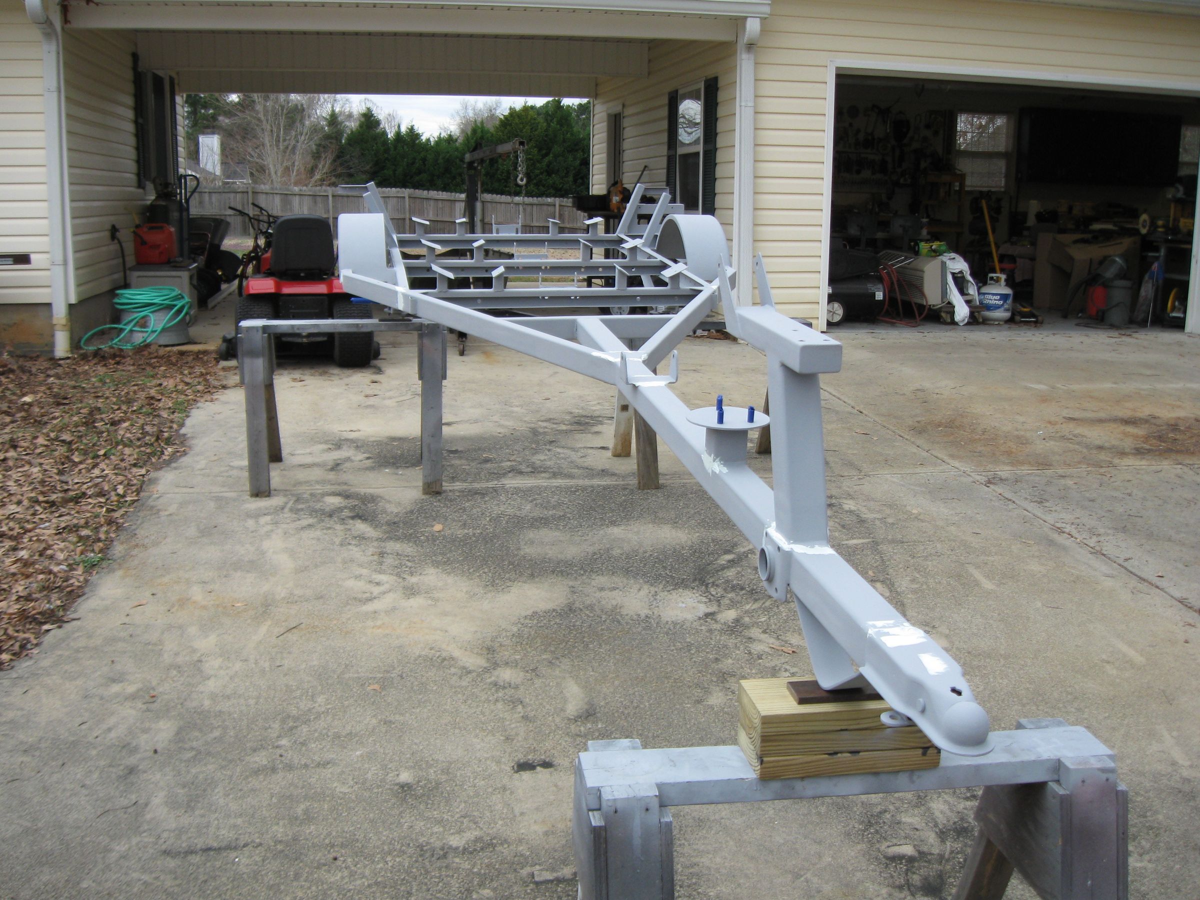 Trailer Swing-away Jockey Wheel Mounting Bracket. : 8 Steps (with ...