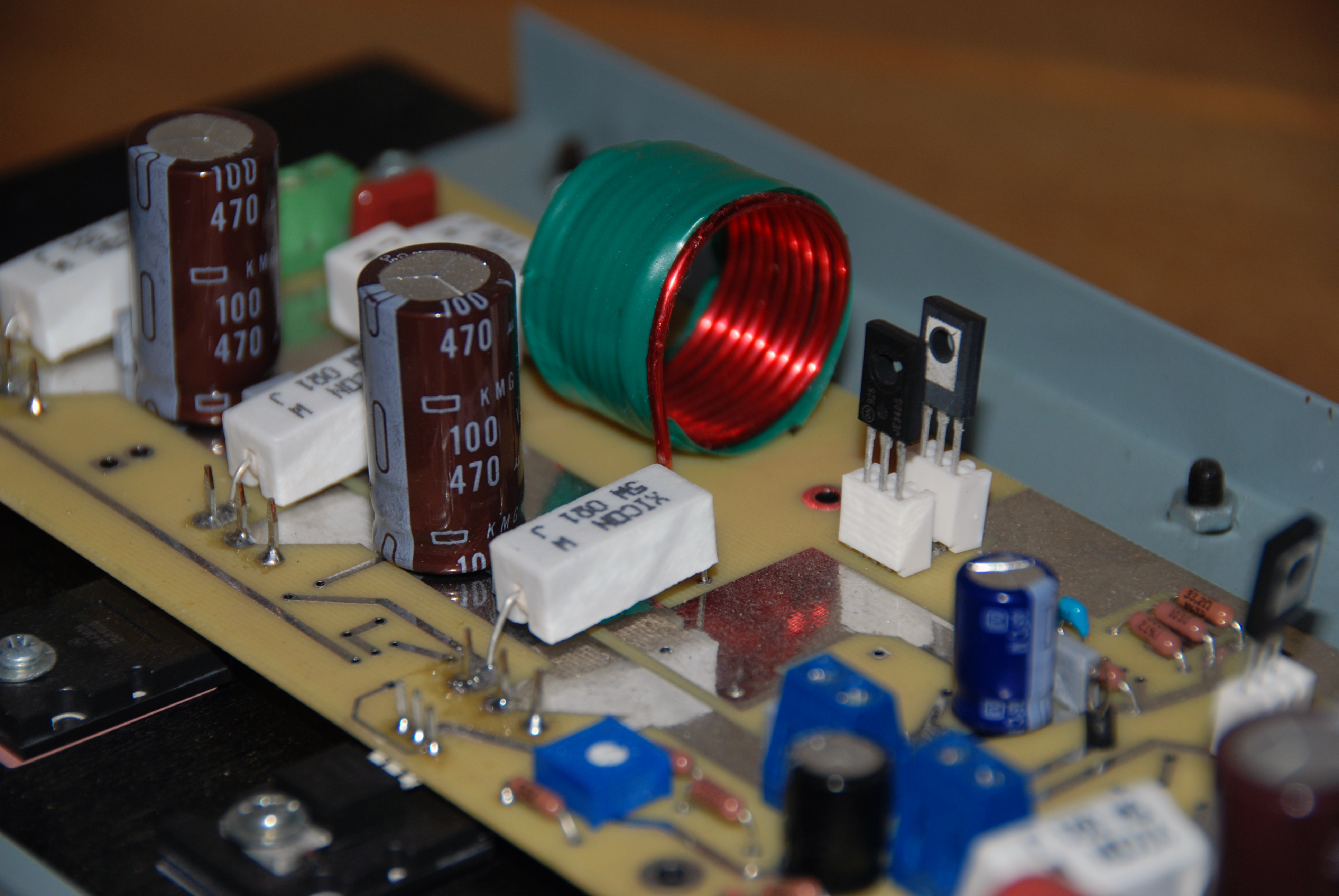 Make a 1-2 UH Output Air Core Inductor for Audio Amplifier : 13 Steps ...