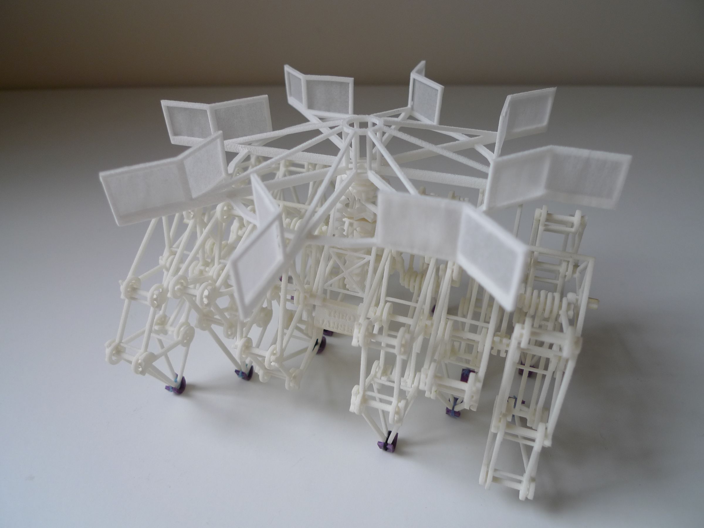 3d Printed Gears: Strandbeest Turbine : 10 Steps (with Pictures) - Instructables