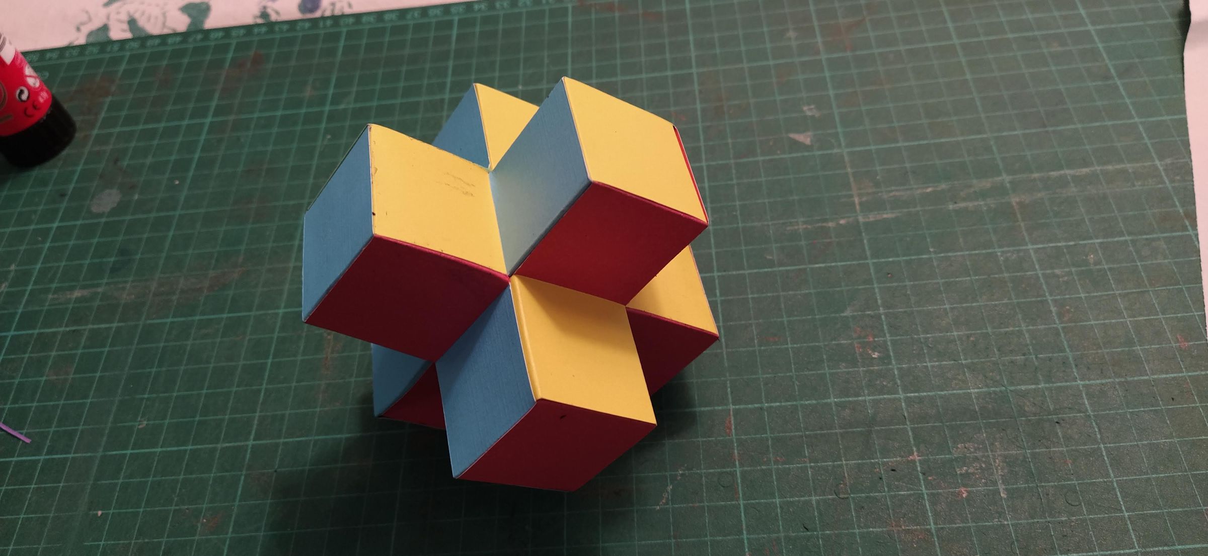 Rainbow Colored 3D Paper Cross : 5 Steps (with Pictures) - Instructables