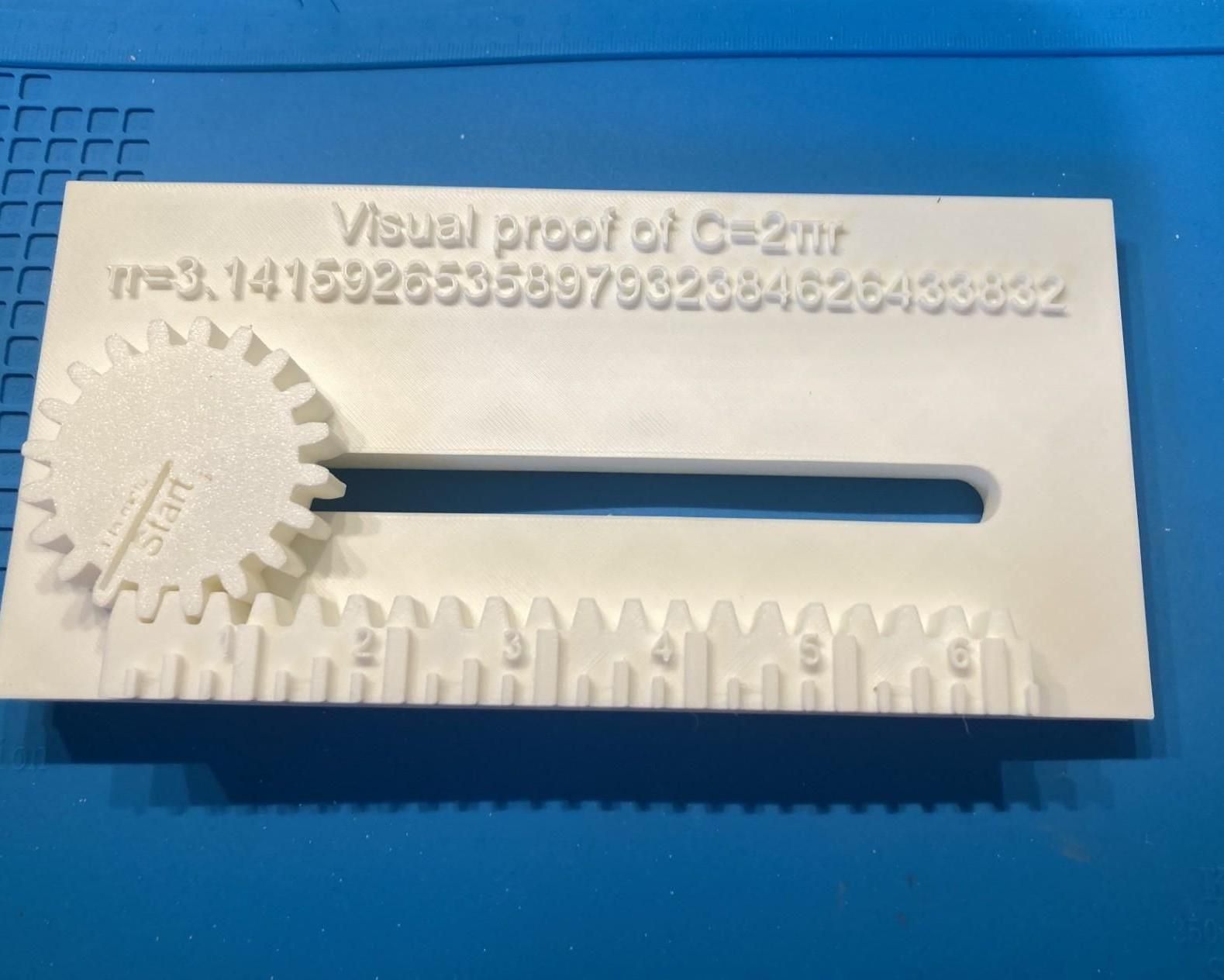 Visual Proof of Pi Educational Toy : 3 Steps - Instructables