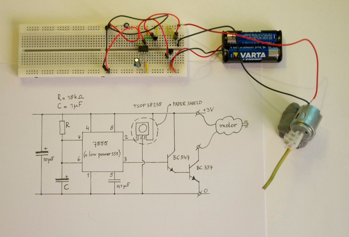 RC Circuit for a Bibberbeest / Vibrobot : 6 Steps (with Pictures) - Instructables