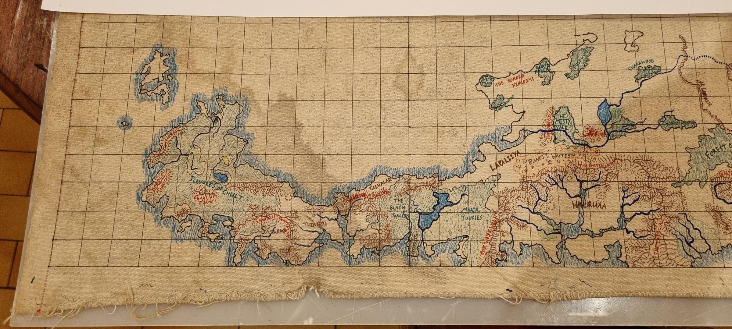 D&D Canvas Fantasy Map : 4 Steps (with Pictures) - Instructables