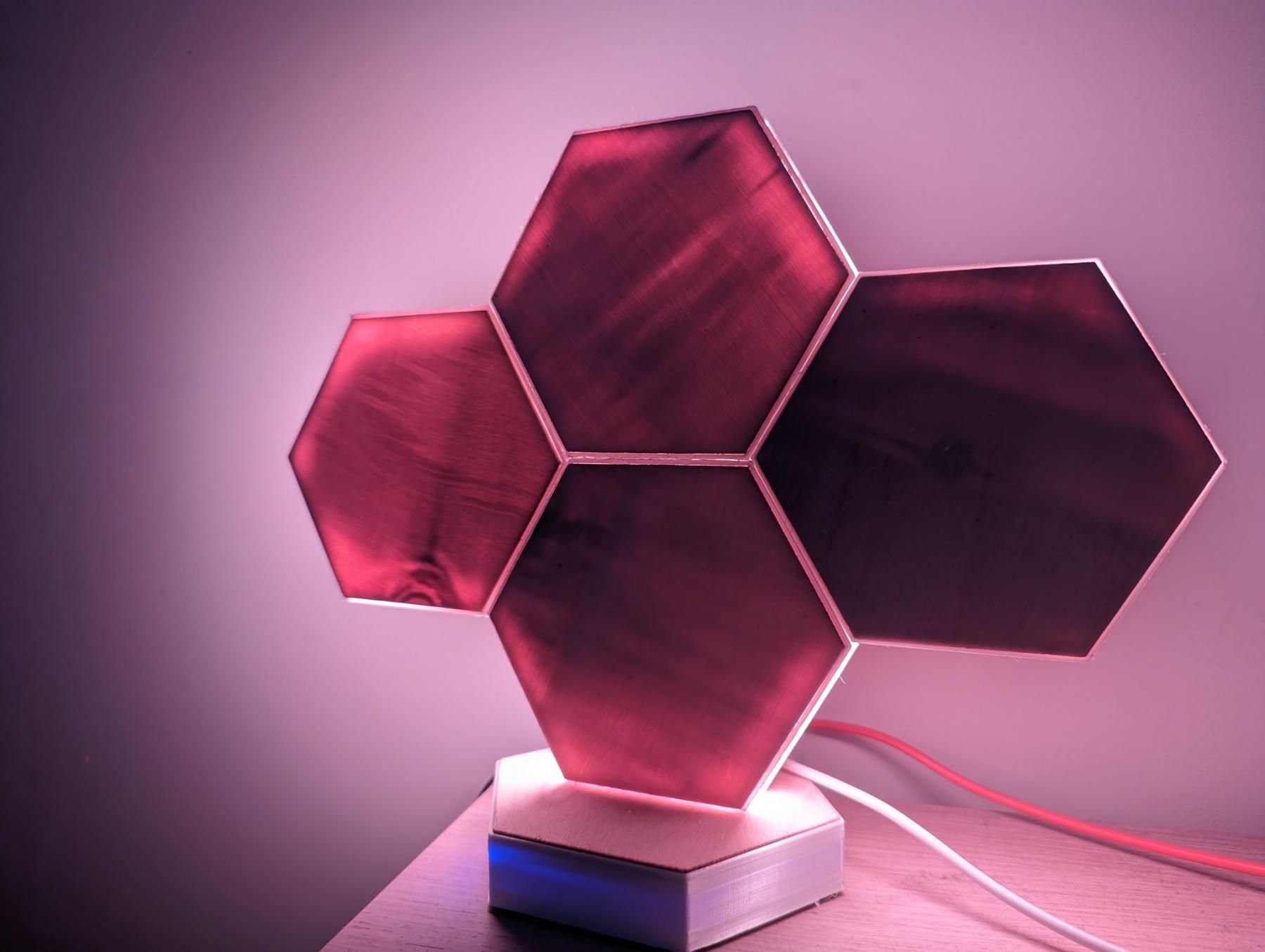 How to Illuminate Your Nights With a DIY Hexagon Lamp: a Step-by-Step ...