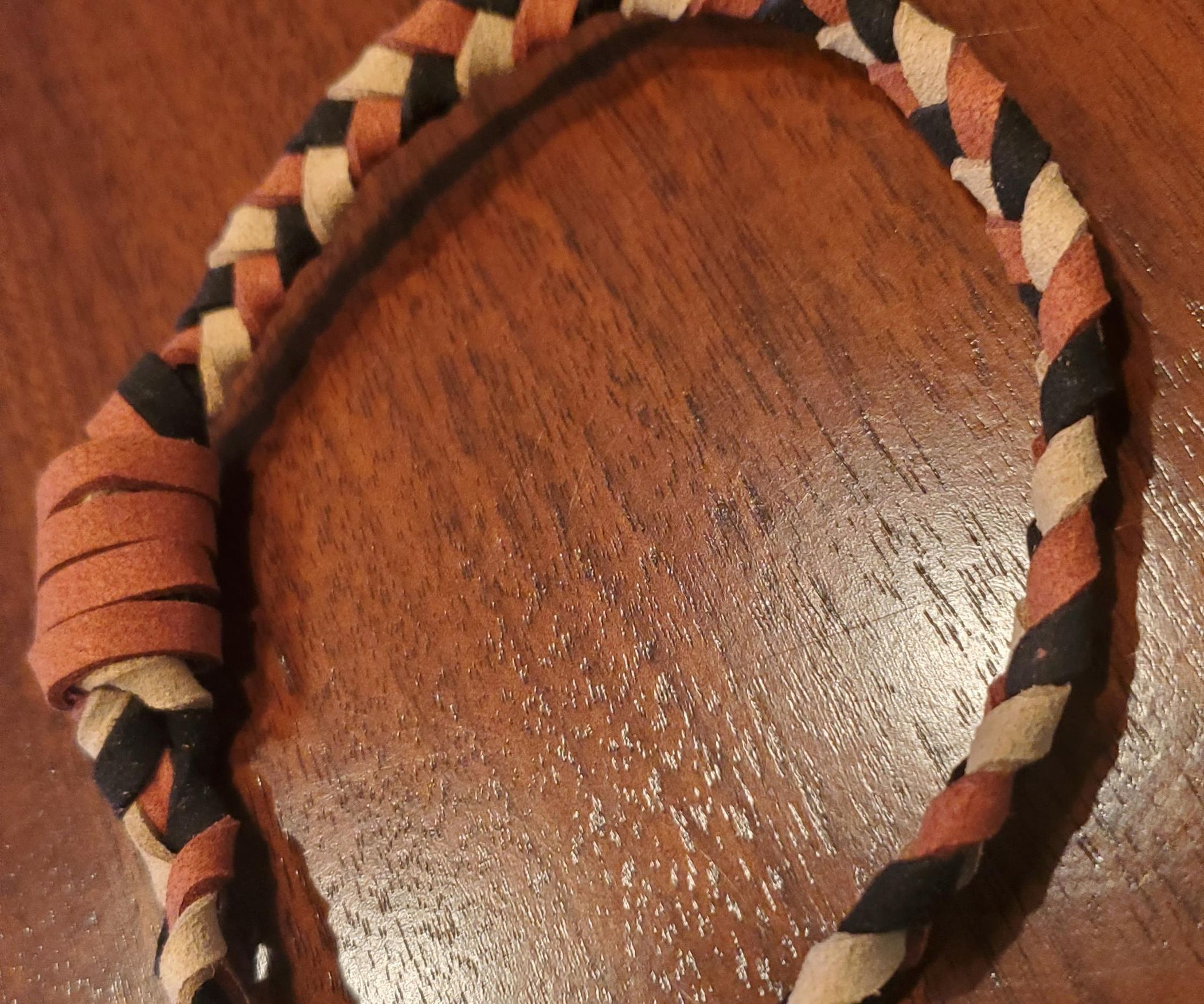 Braided Leather Bracelet : 3 Steps - Instructables