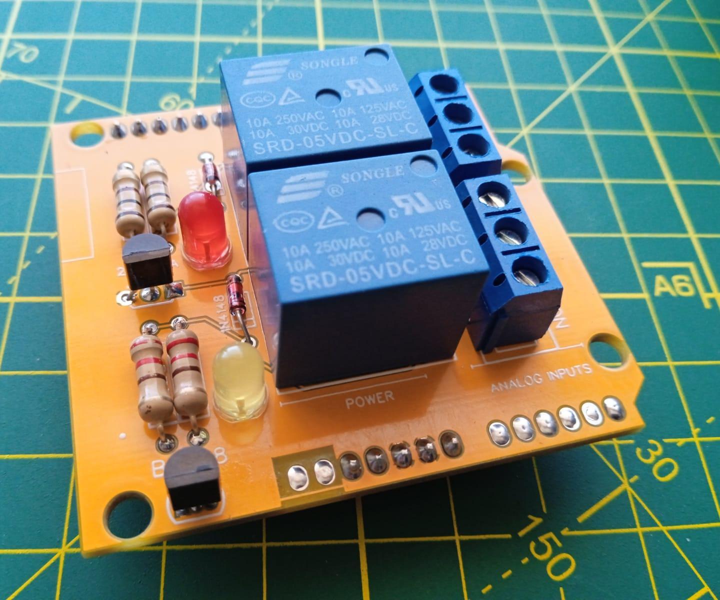 Shield Relay 8 Steps Instructables