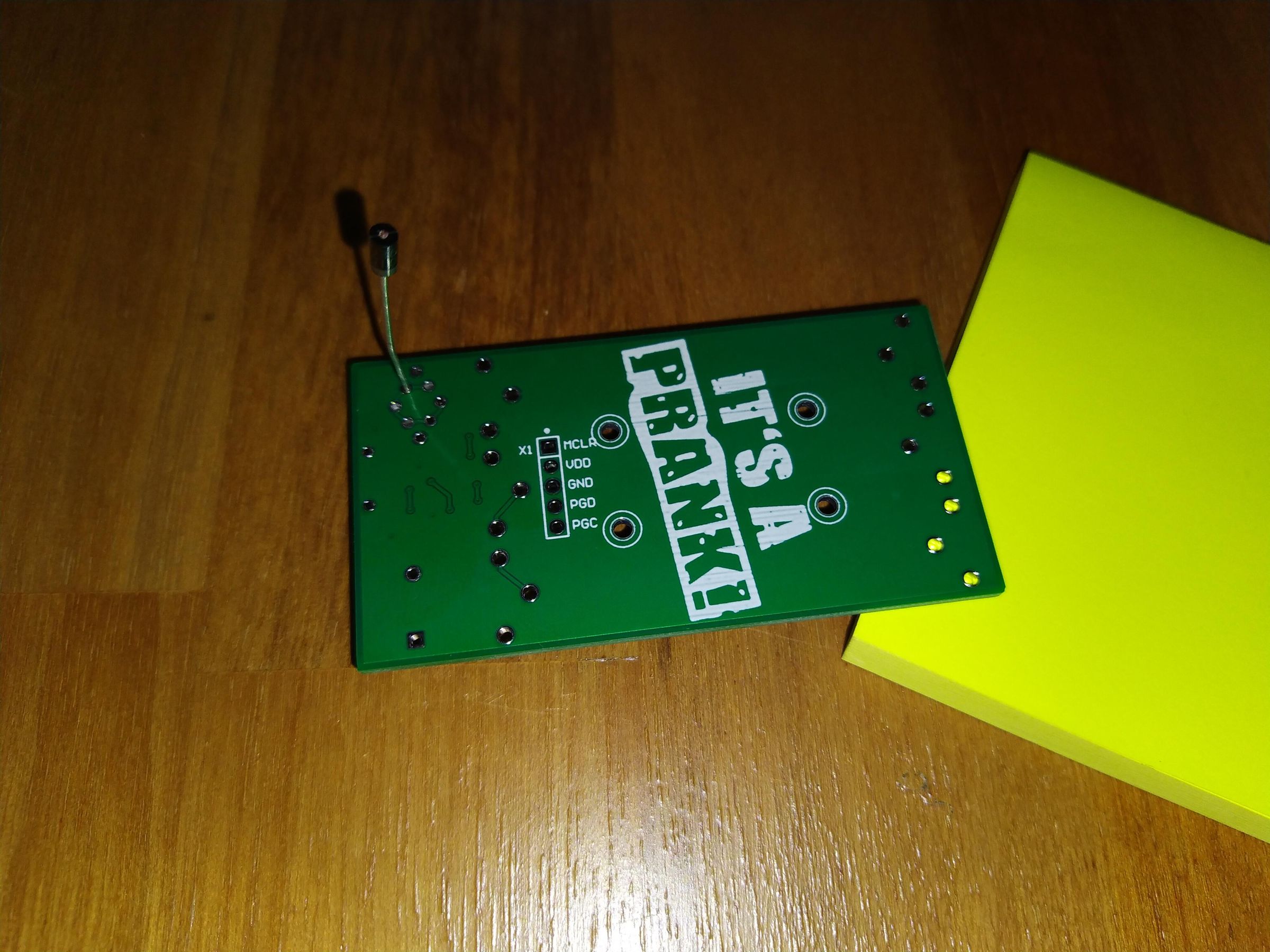 Motion Sensor Prank PCB : 4 Steps - Instructables