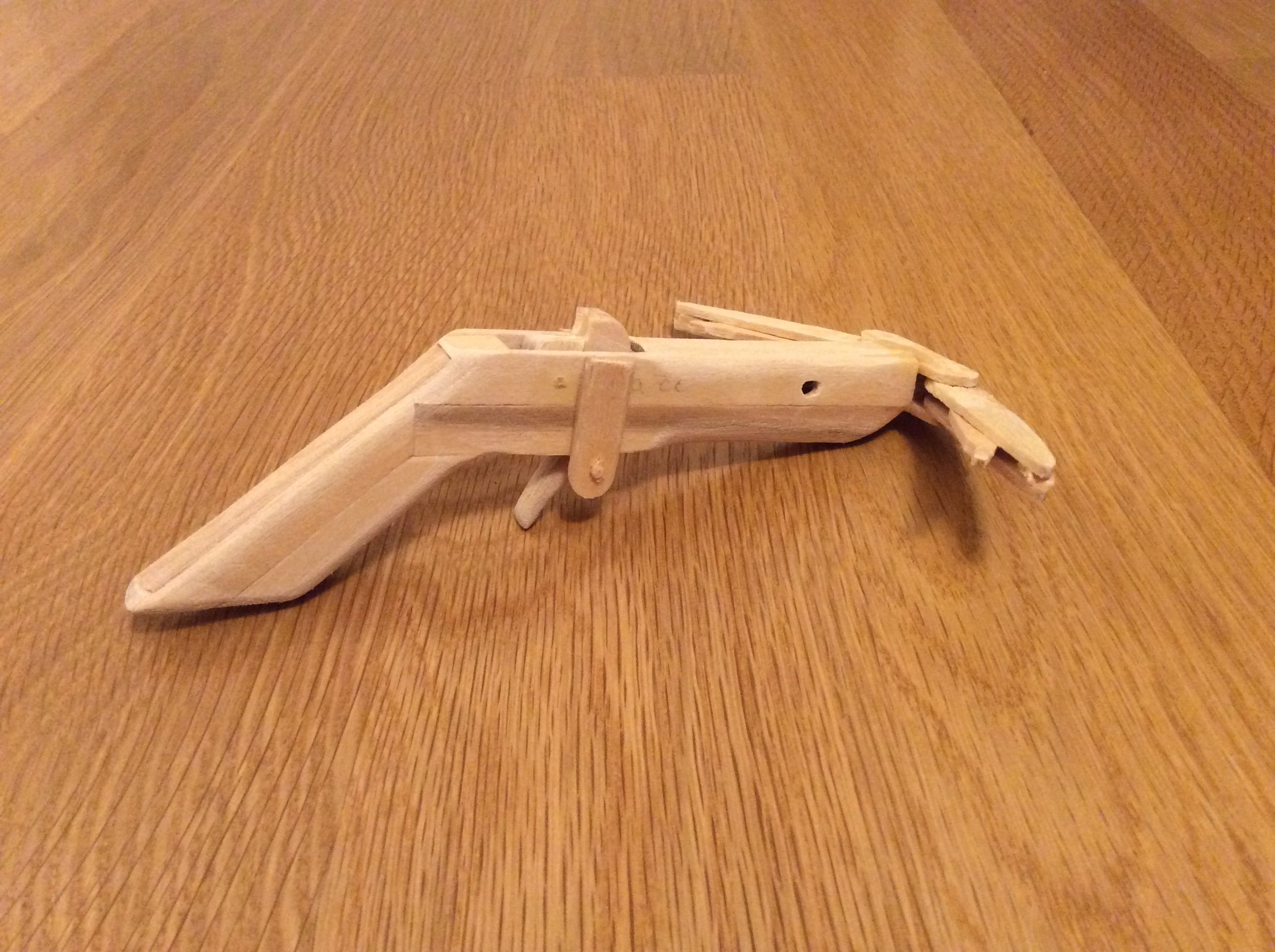 Popsicle Stick Folding X-Bow : 5 Steps - Instructables