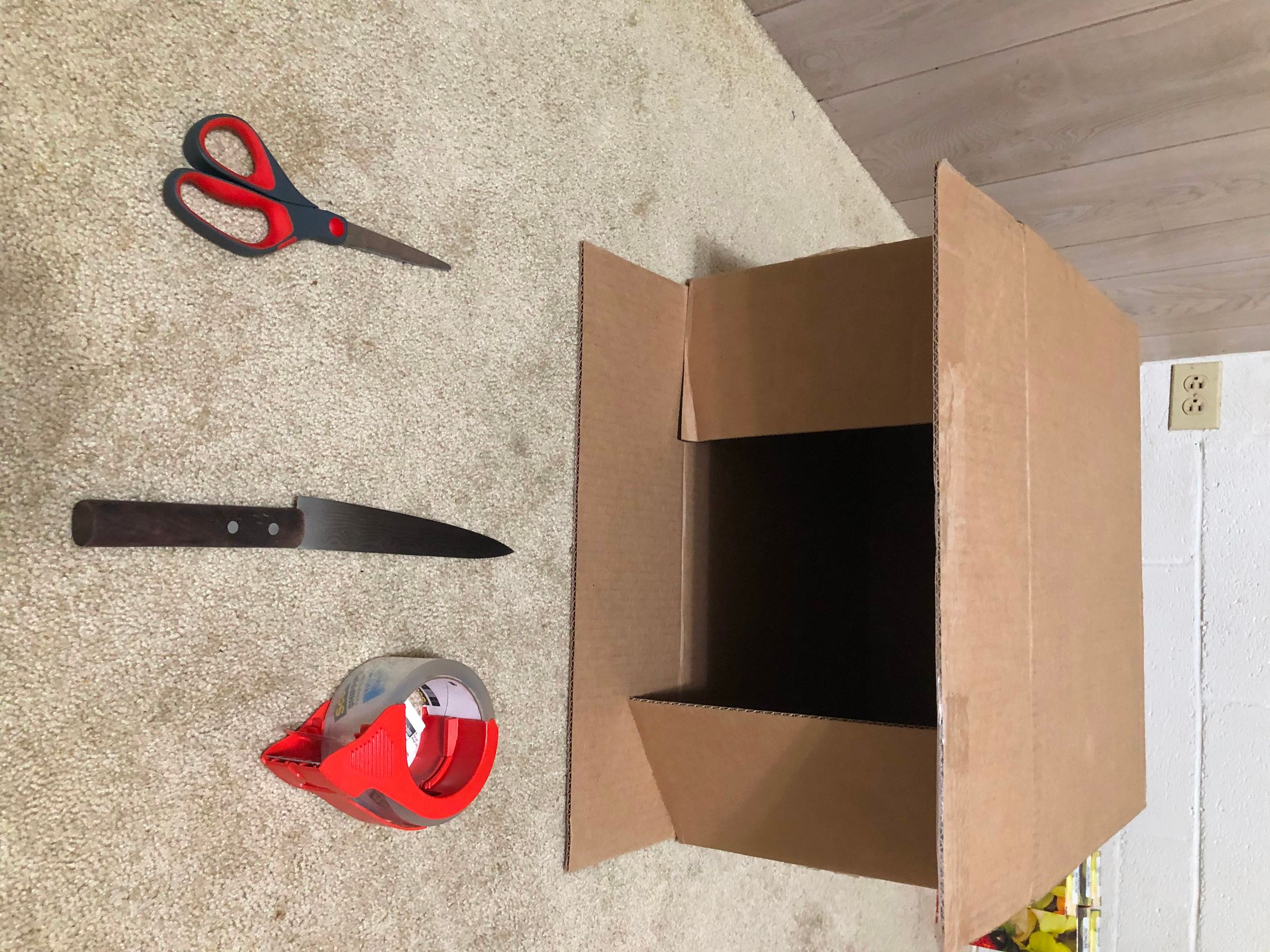 Quick and Dirty But Long-Lasting - Cardboard Box Shelf : 3 Steps ...