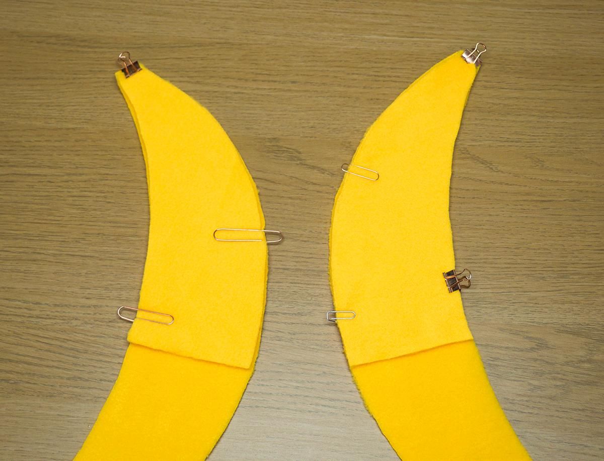 DIY Banana PLUSHIES ! | Whole & Peeled Fruit Sewing Patterns : 22 Steps ...