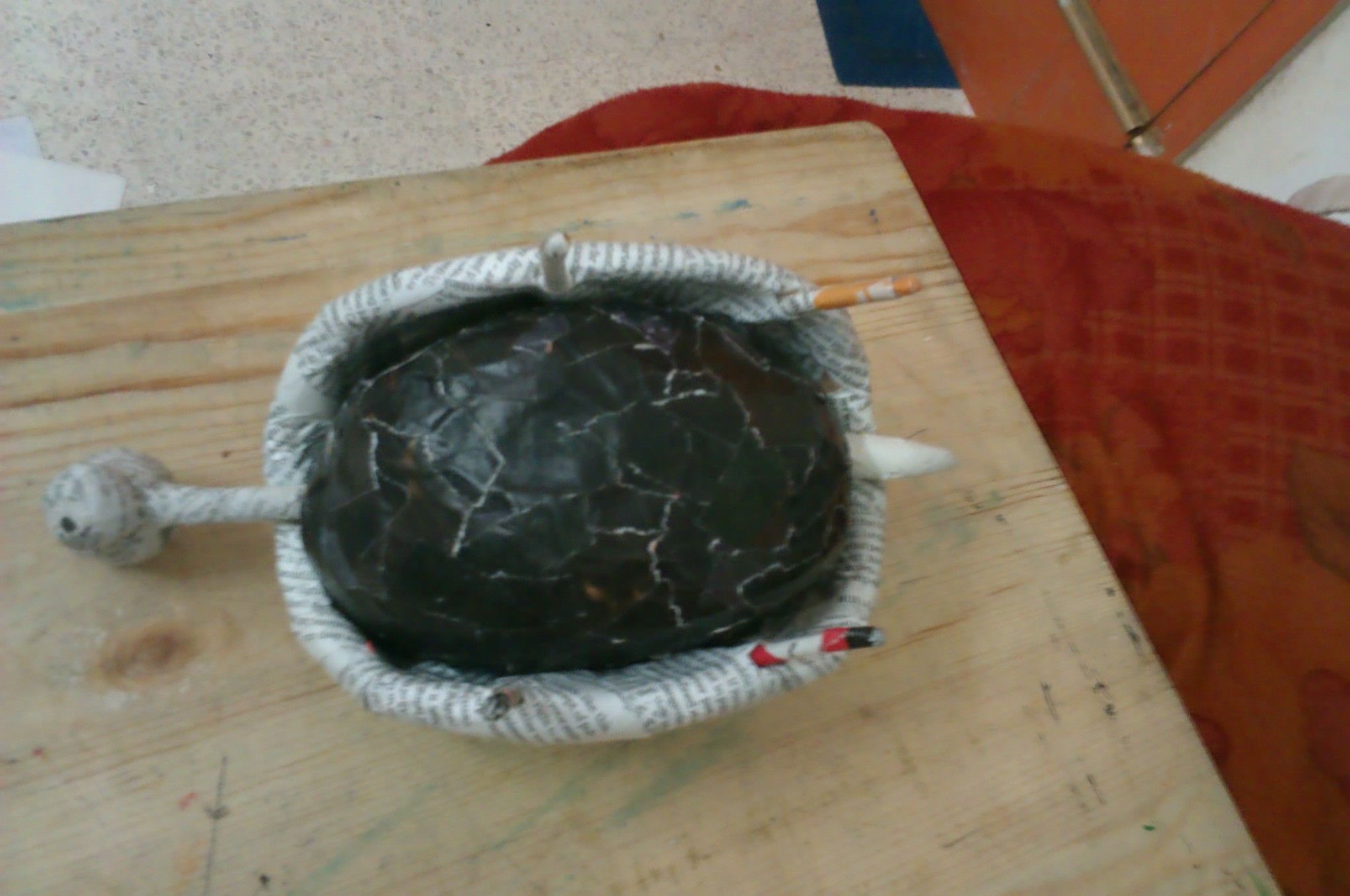 Paper Mache Turtle : 6 Steps - Instructables