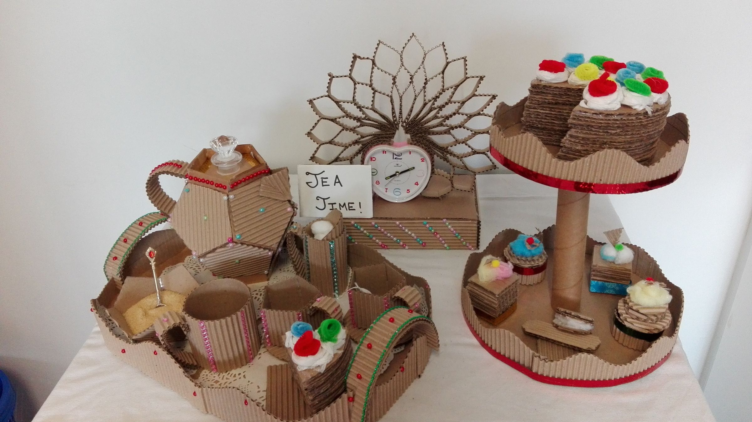 Cardboard Tea Time Tea Set : 11 Steps (with Pictures) - Instructables