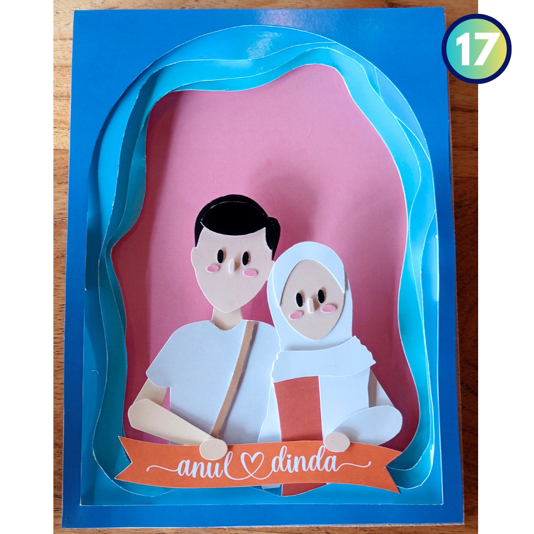 DIY Personalized Paper-Cut Portrait (with SVG Template) With LOKLiK ...