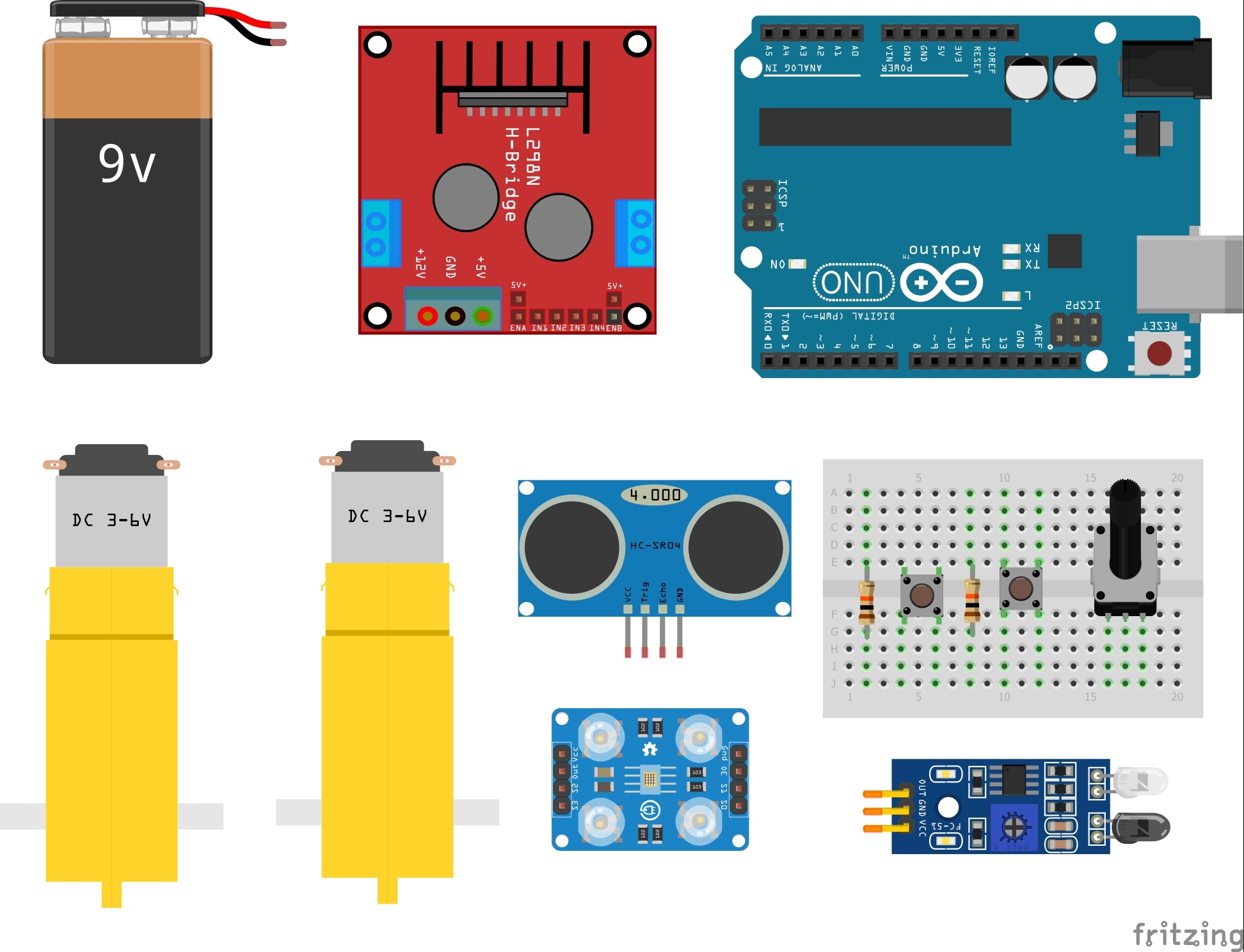 Color Sorting System: Arduino Based System With Two Belts : 8 Steps ...
