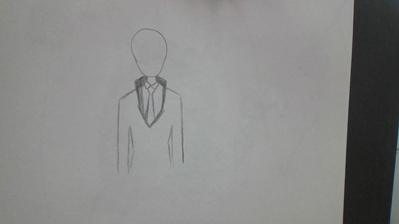 Slender Man Drawing : 6 Steps - Instructables