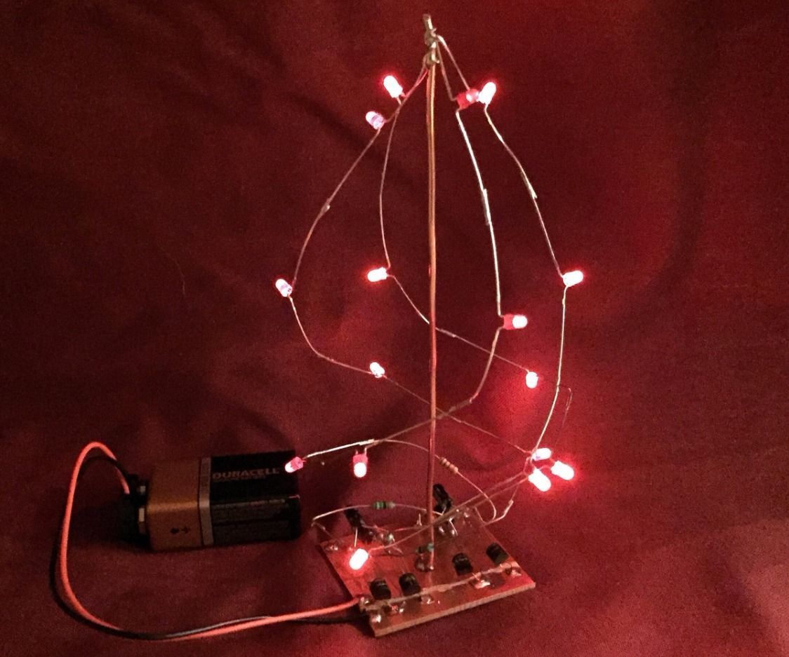 Free-form Soldering LED Tree : 4 Steps (with Pictures) - Instructables