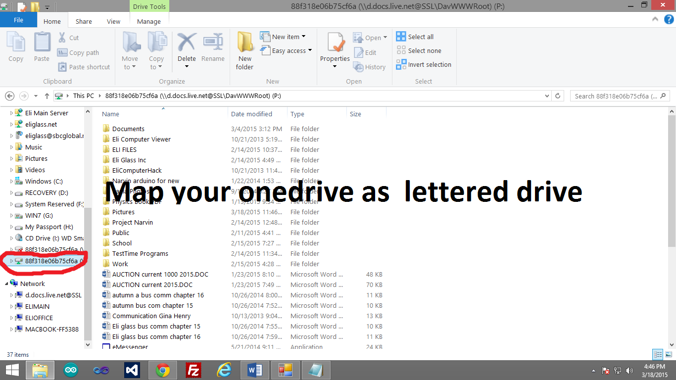 Map Microsoft Onedrive As Letter Drive on Computer - Instructables