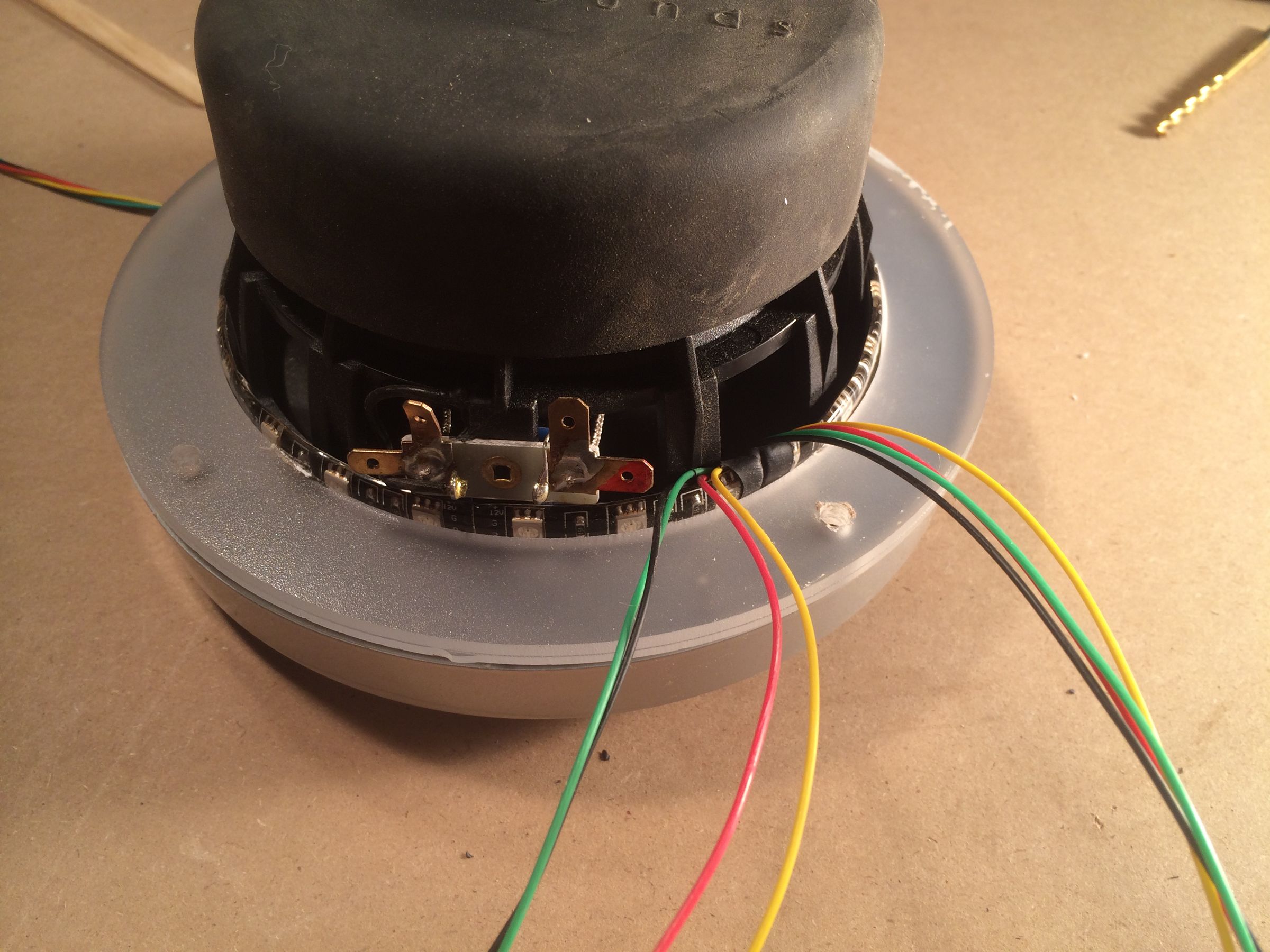 RGB LED Speaker Ring Install Wetsounds Xs-65 Xs-650 : 11 Steps (with ...