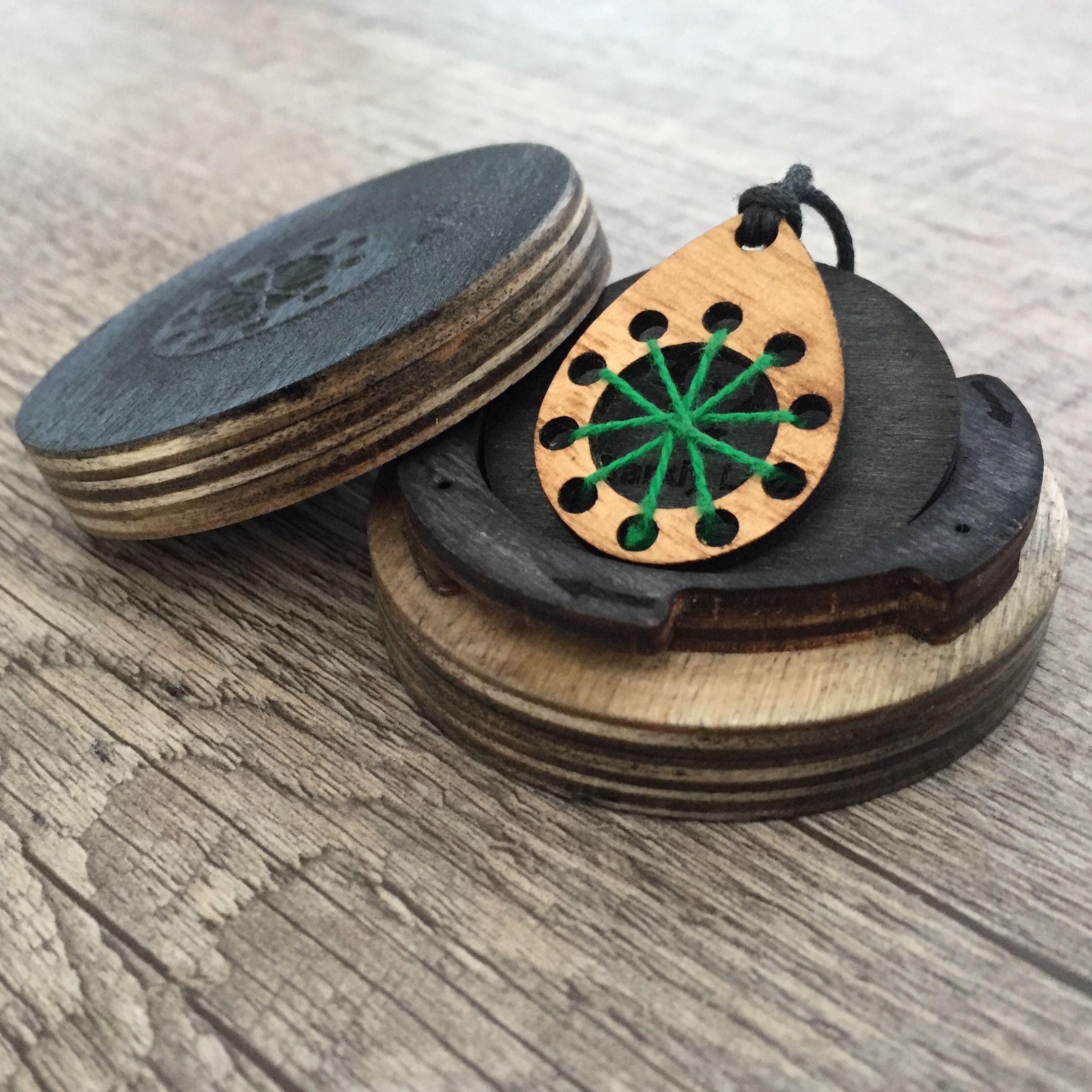 Wood & Thread Pendant Necklace : 14 Steps (with Pictures) - Instructables