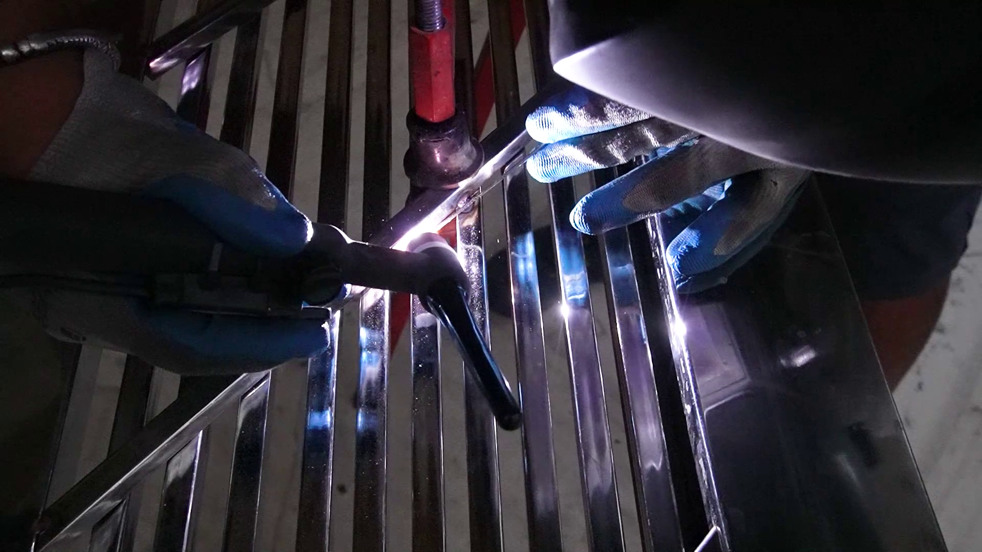 Stainless Steel Gate for Workshop : 15 Steps (with Pictures ...