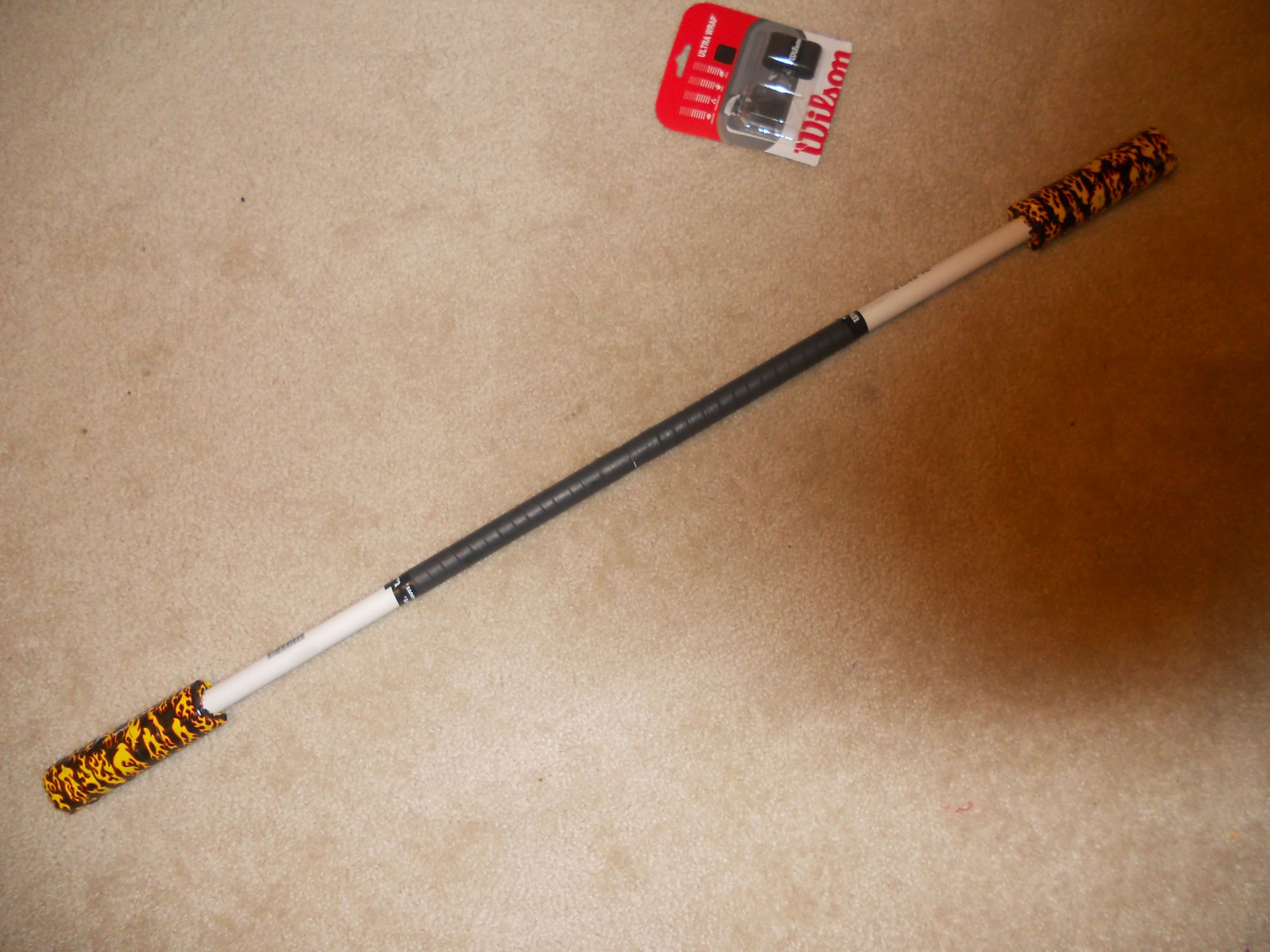 Practice Fire / Contact Staff - Cheap and Easy : 6 Steps - Instructables