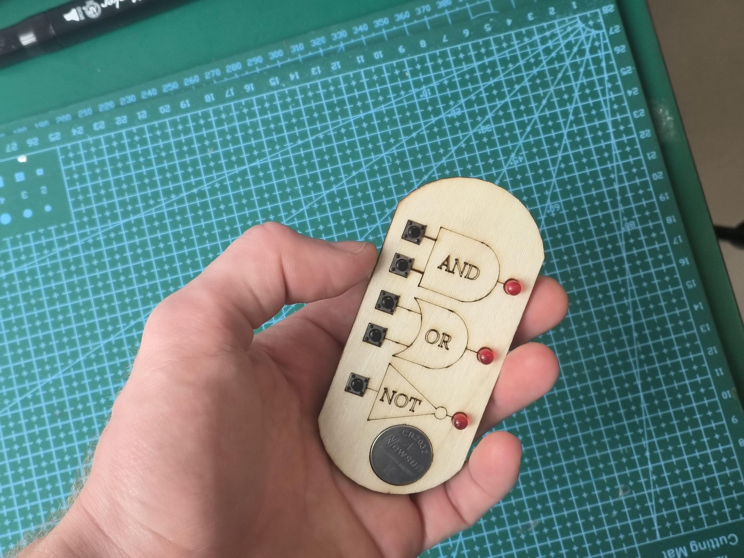 The World's Simplest Logic Gate Project : 5 Steps (with Pictures ...