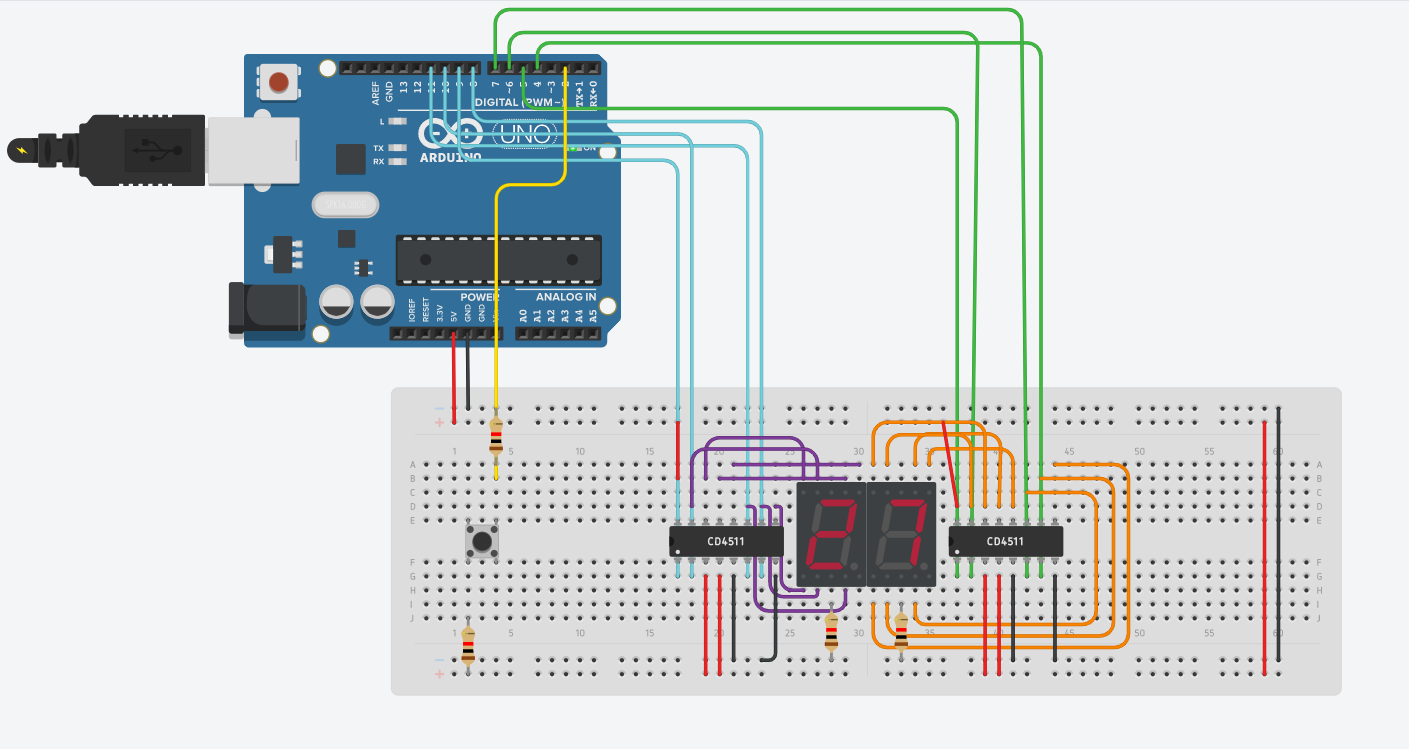 Making a 7 Segment Display Counter With BCD Logic : 7 Steps - Instructables